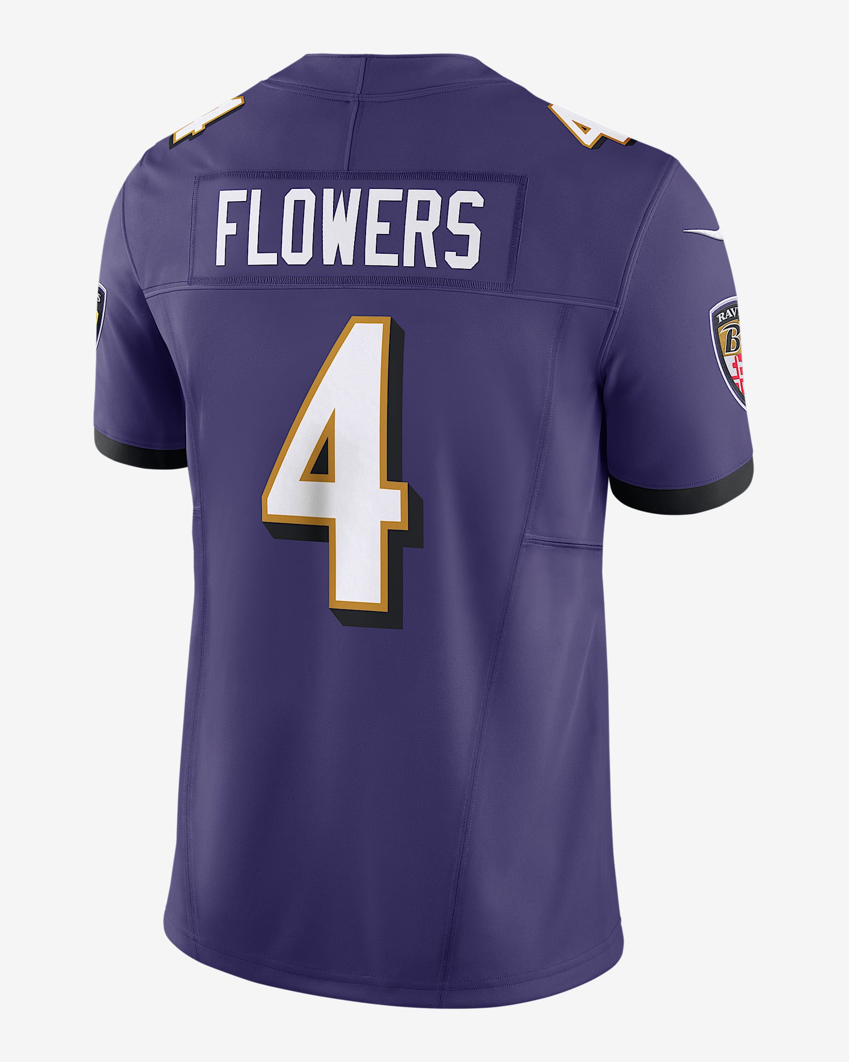 Zay Flowers Baltimore Ravens Men's Nike Dri-FIT NFL Limited Jersey ...