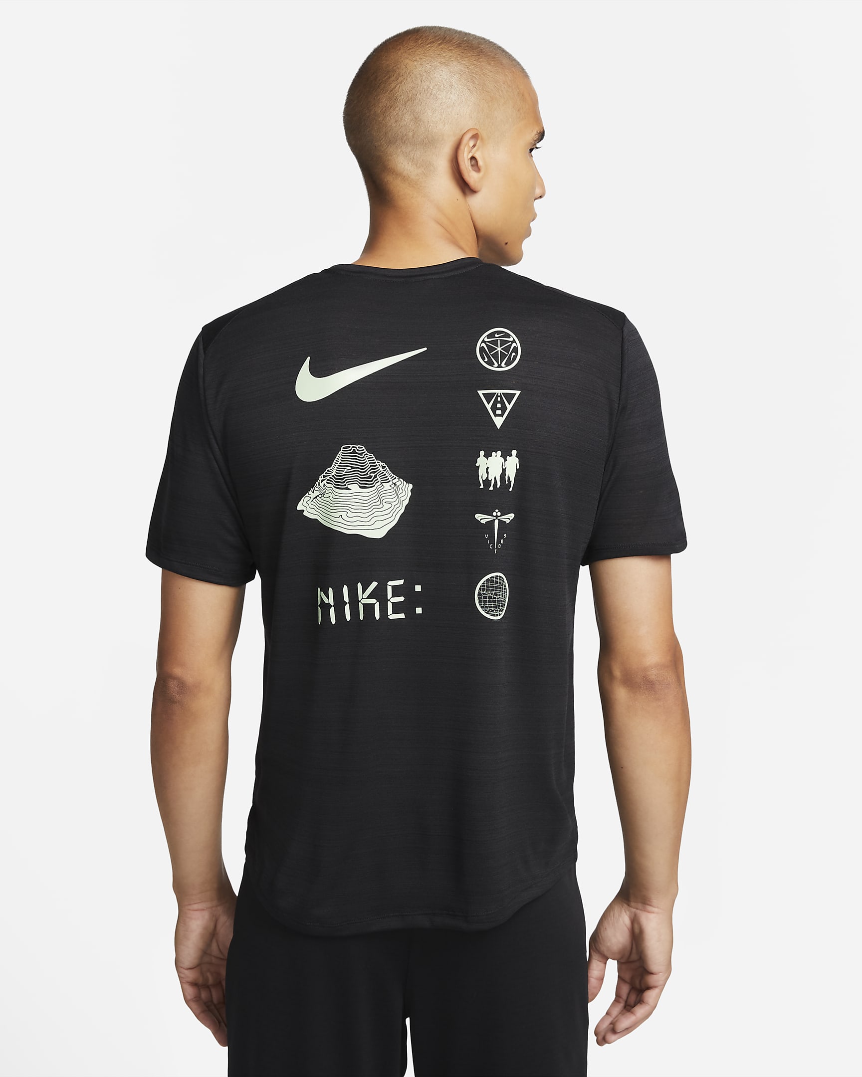 Nike Dri-FIT Miler Men's Running Top. Nike RO