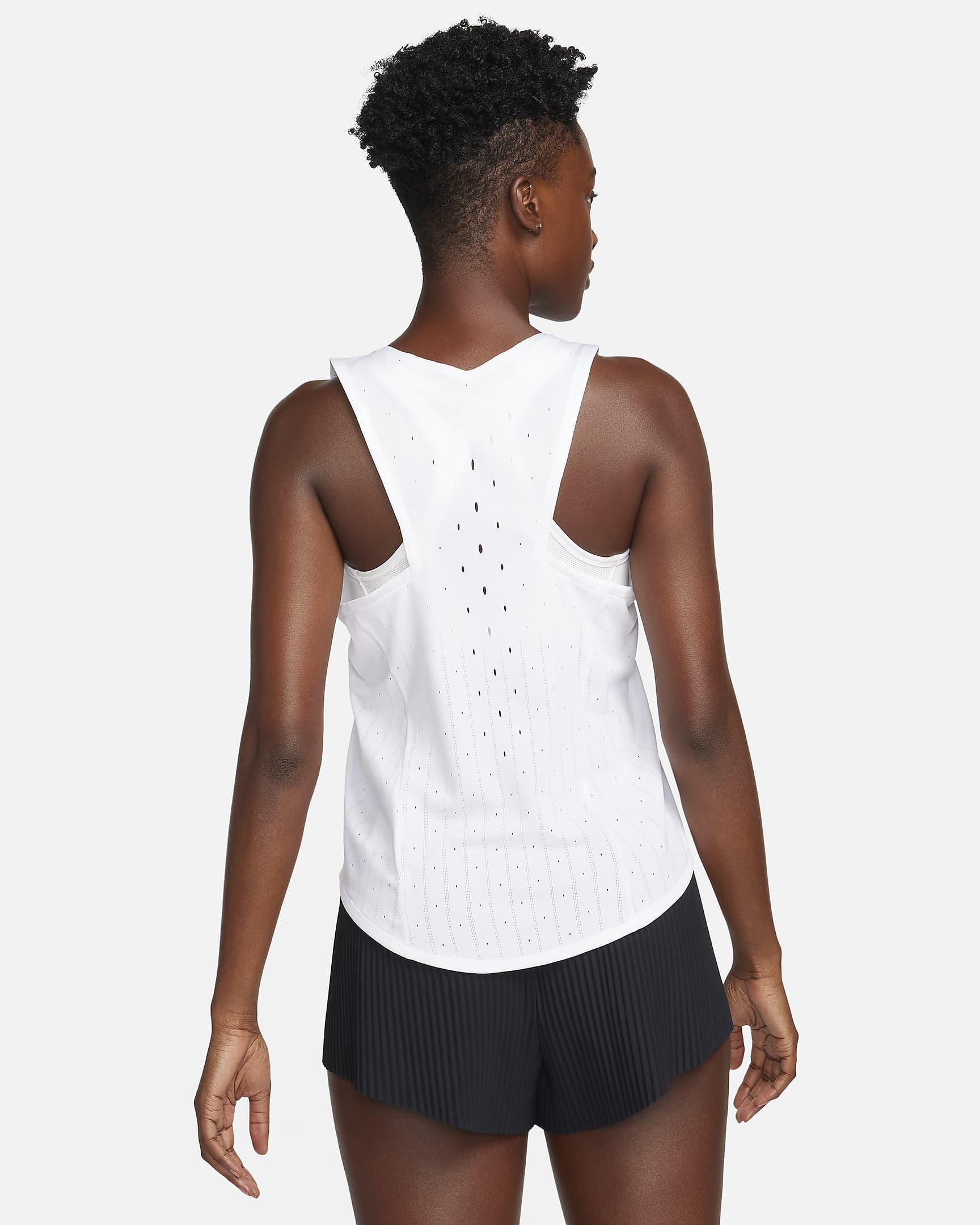 Camiseta de running sin mangas Dri-FIT ADV para mujer Nike AeroSwift. Nike MX