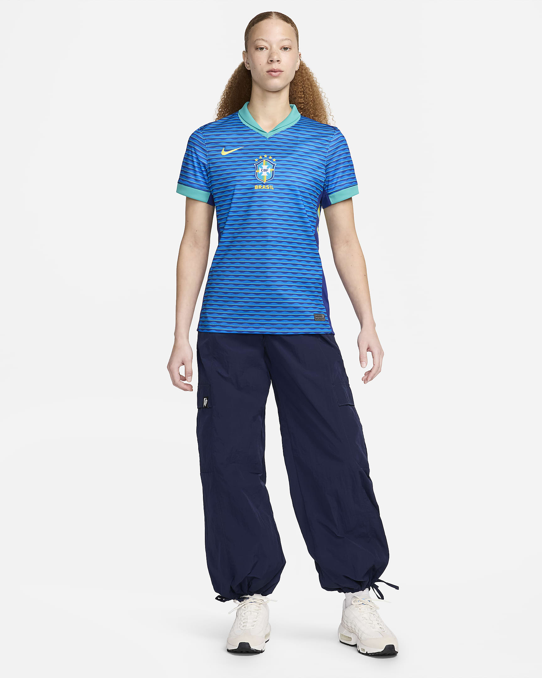 Brazil 2024 Stadium Away Women's Nike Dri-FIT Football Replica Shirt ...