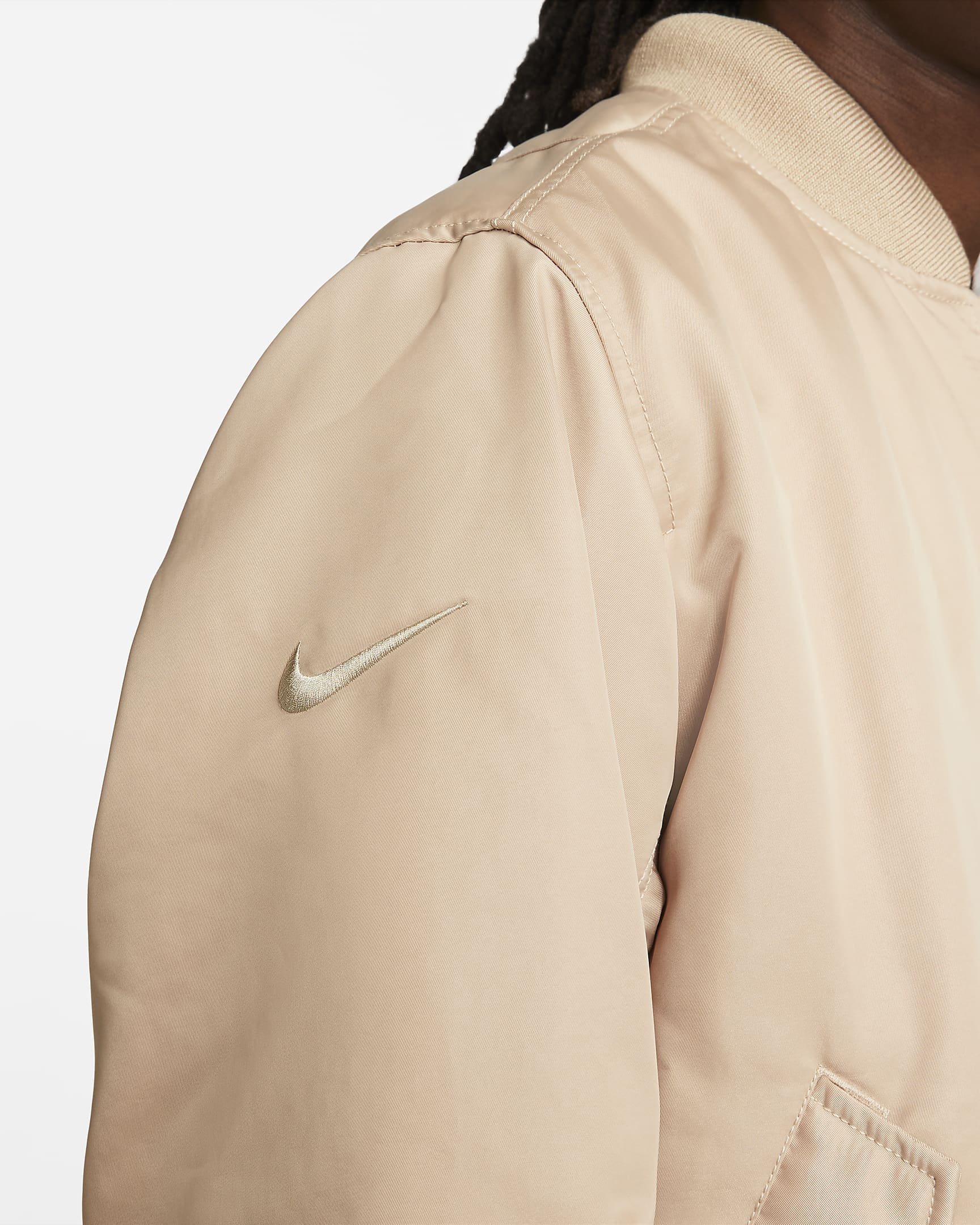 F.C. Barcelona Men's Punk Bomber Jacket. Nike AT