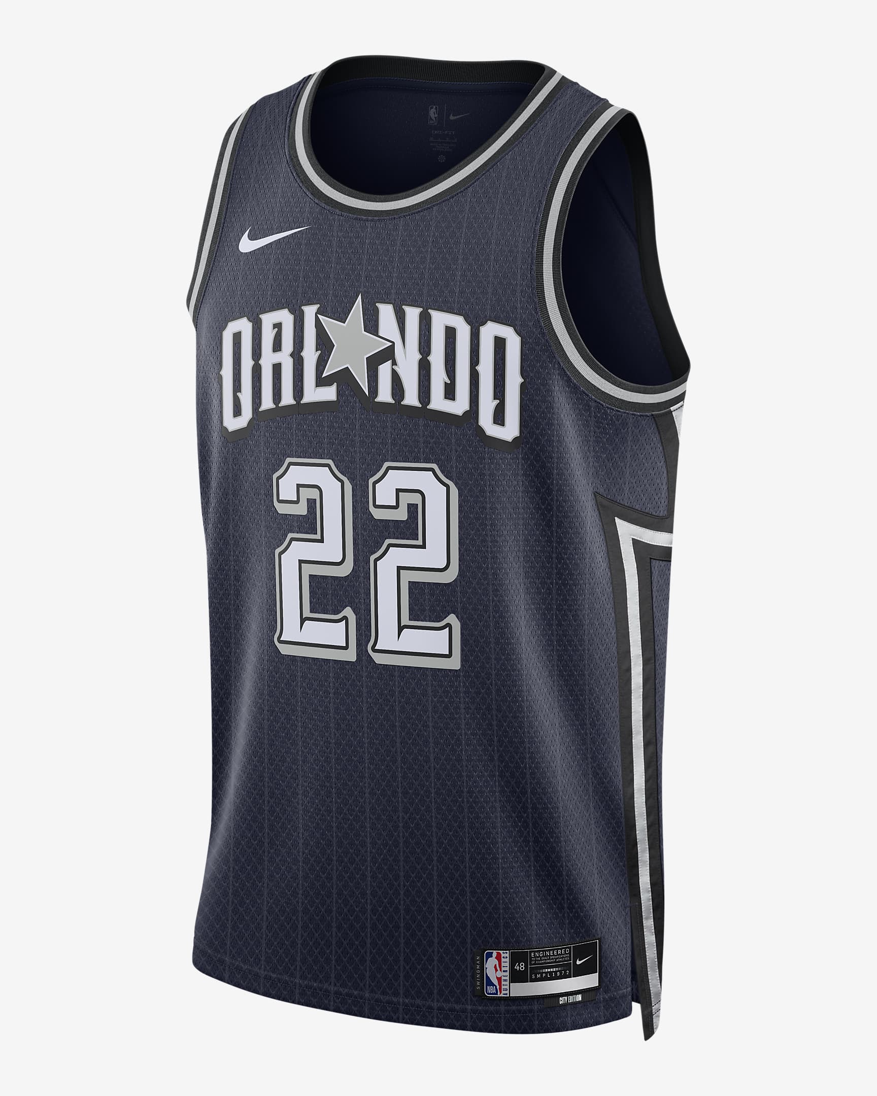 Franz Wagner Orlando Magic City Edition 2023/24 Men's Nike Dri-FIT NBA Swingman Jersey. Nike NL