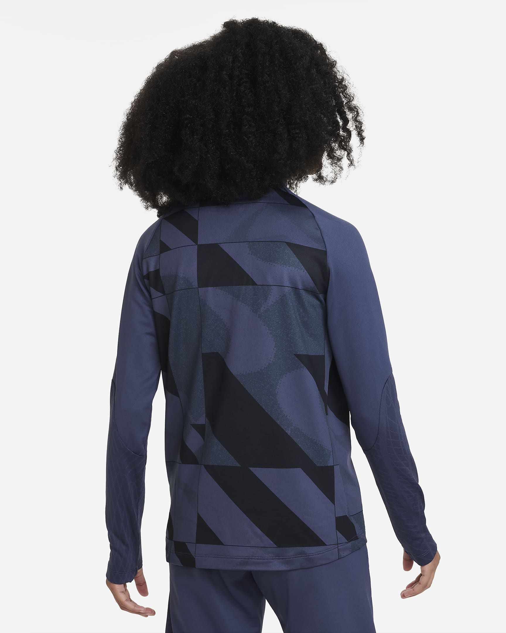 F.C. Barcelona Strike Third Older Kids' Nike Dri-FIT Football Pre-Match Drill Top. Nike LU