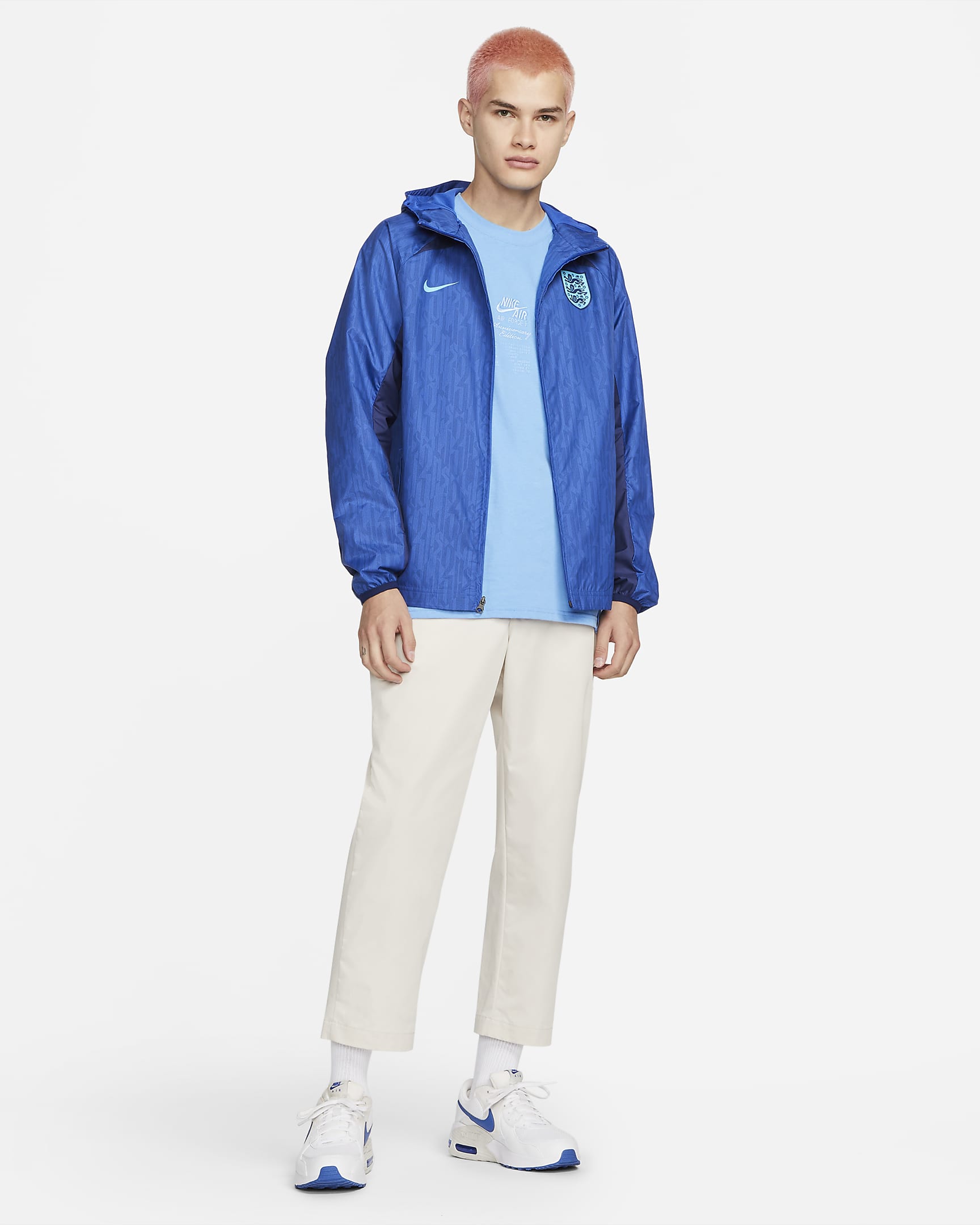 England AWF Men's Full-Zip Football Jacket. Nike SA