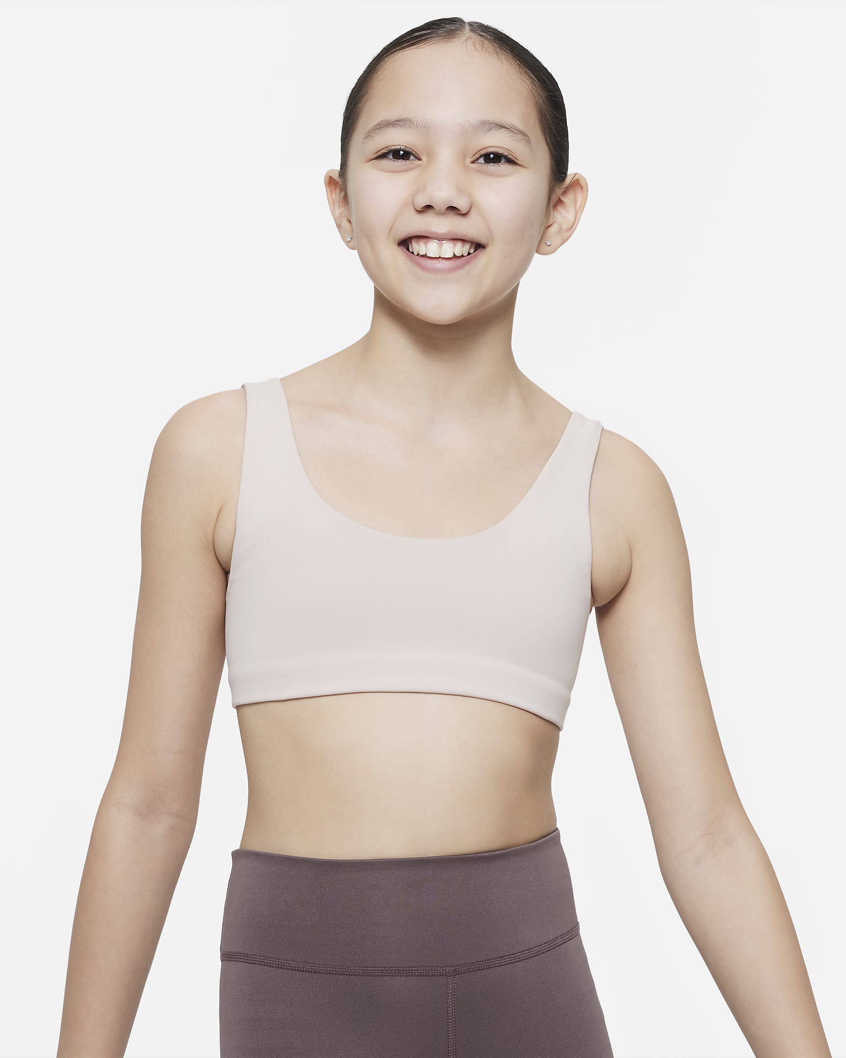 Nike Dri-FIT Alate All U Older Kids' (Girls') Sports Bra. Nike VN