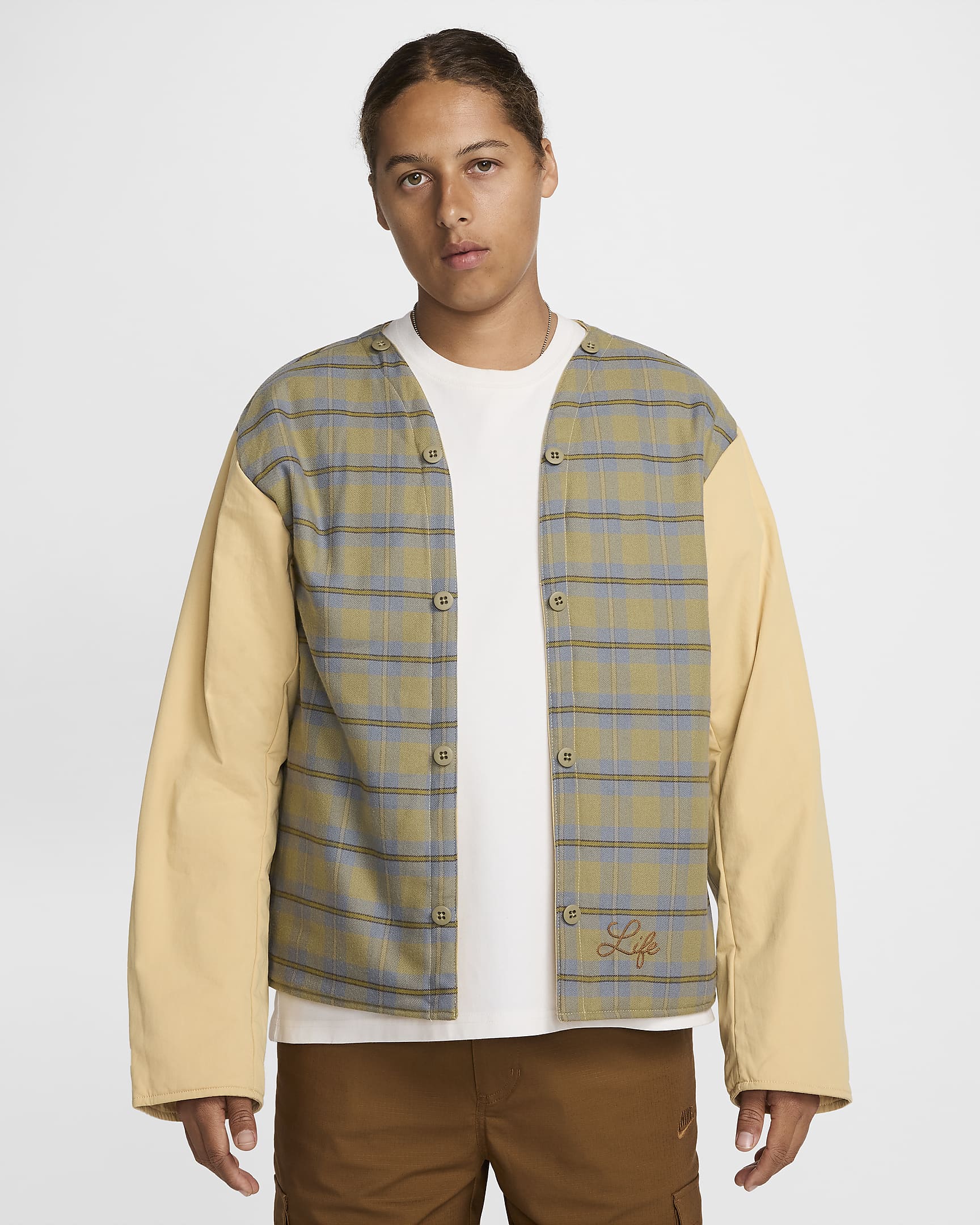 Abrigo tipo granero con forro de franela para hombre Nike Life. Nike.com