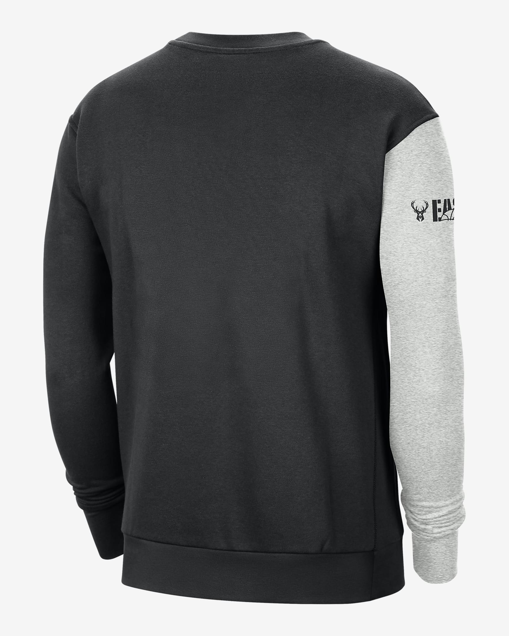 Sudadera de tejido Fleece Nike NBA para hombre Milwaukee Bucks ...