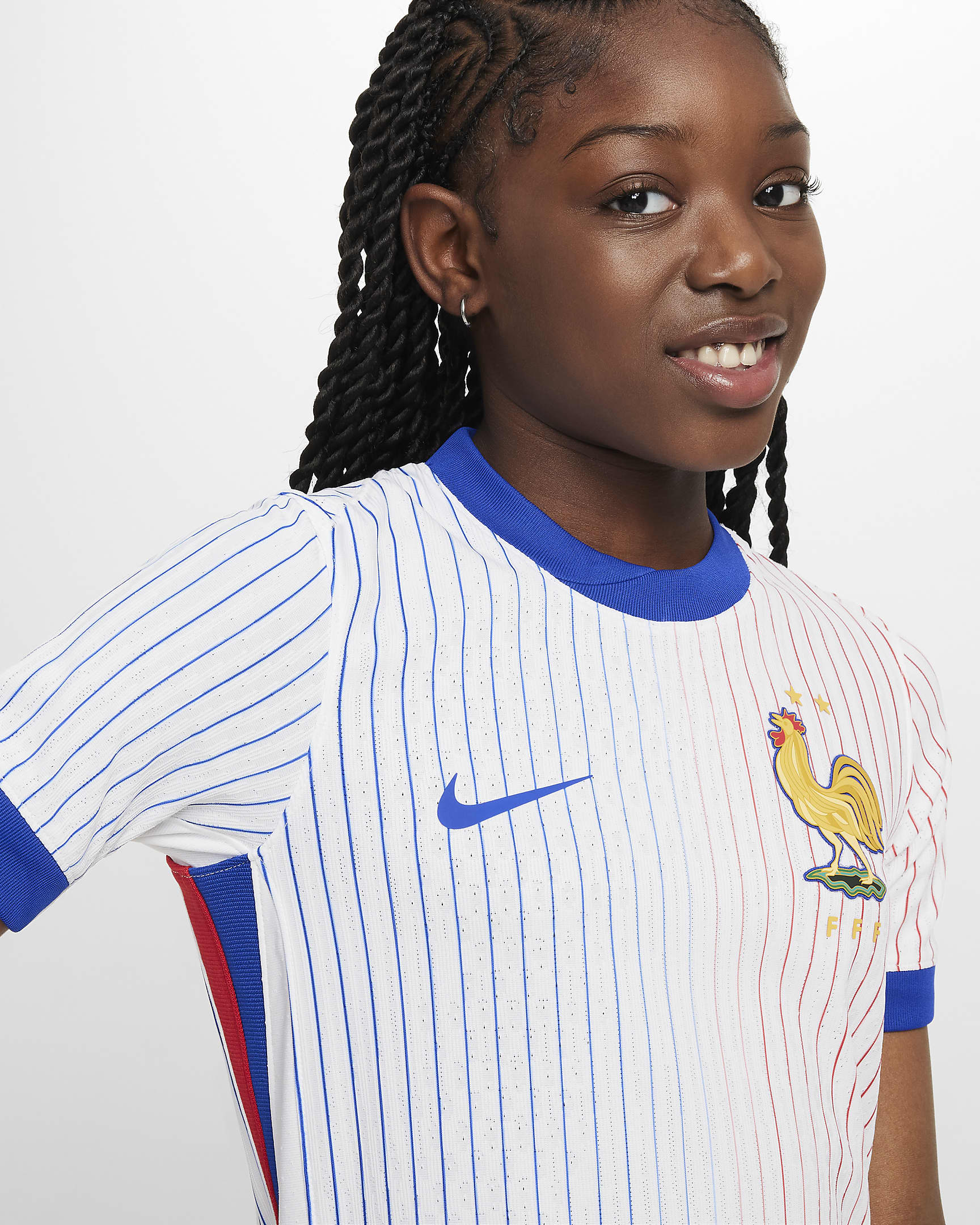 FFF 2024 Match Away Older Kids' Nike Dri-FIT ADV Football Authentic ...