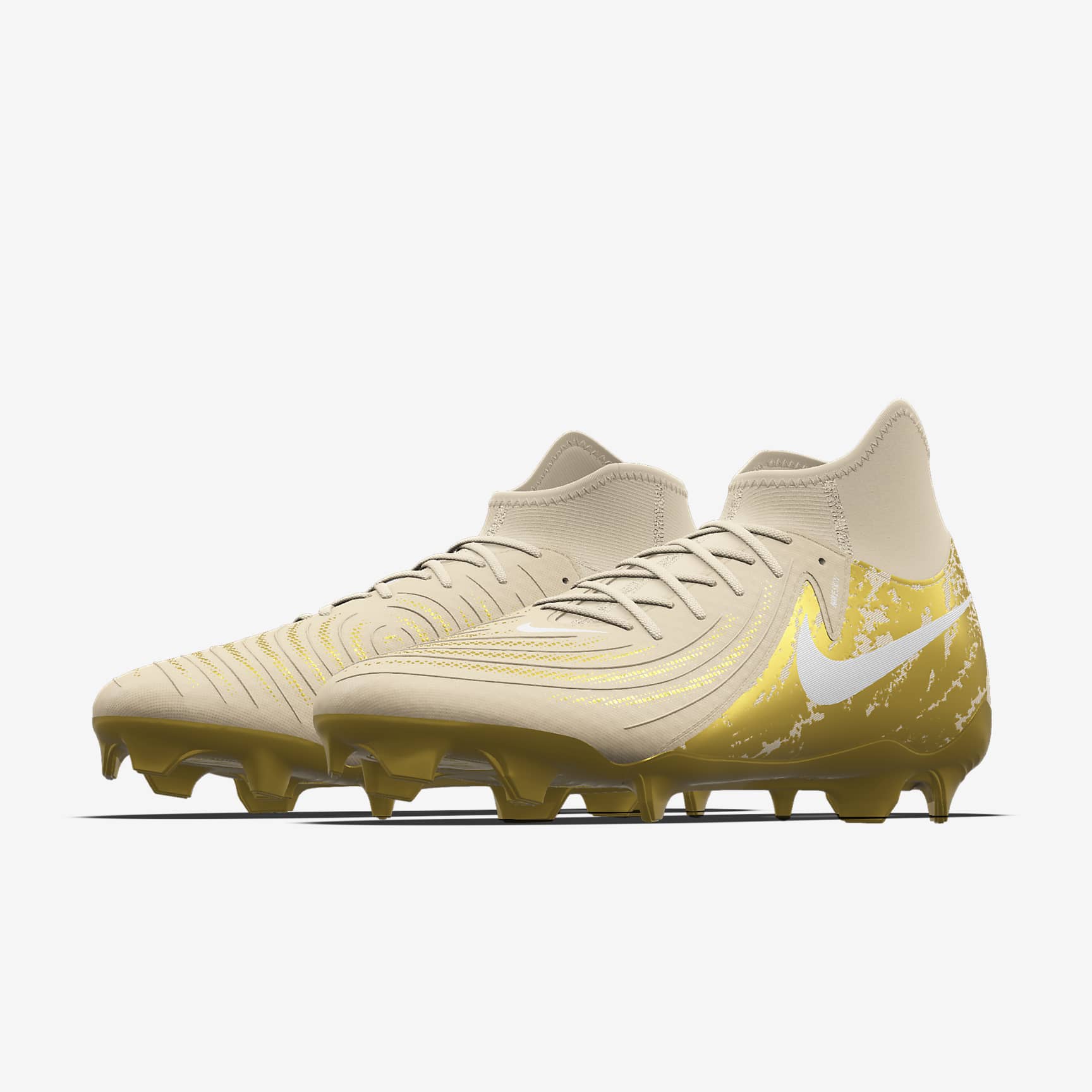 Nike Phantom Luna 2 Academy By You Custom MG High-Top Football Boot ...