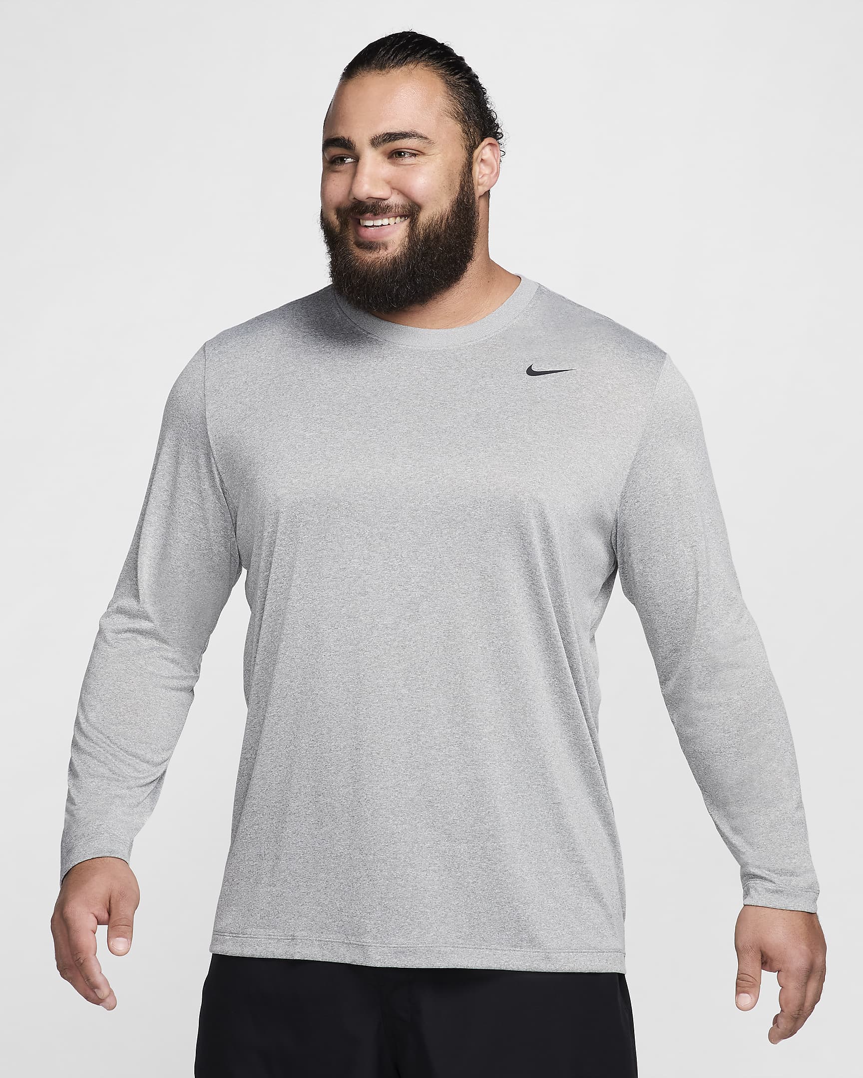 Nike Dri-FIT Legend Men's Long-Sleeve Fitness Top. Nike.com