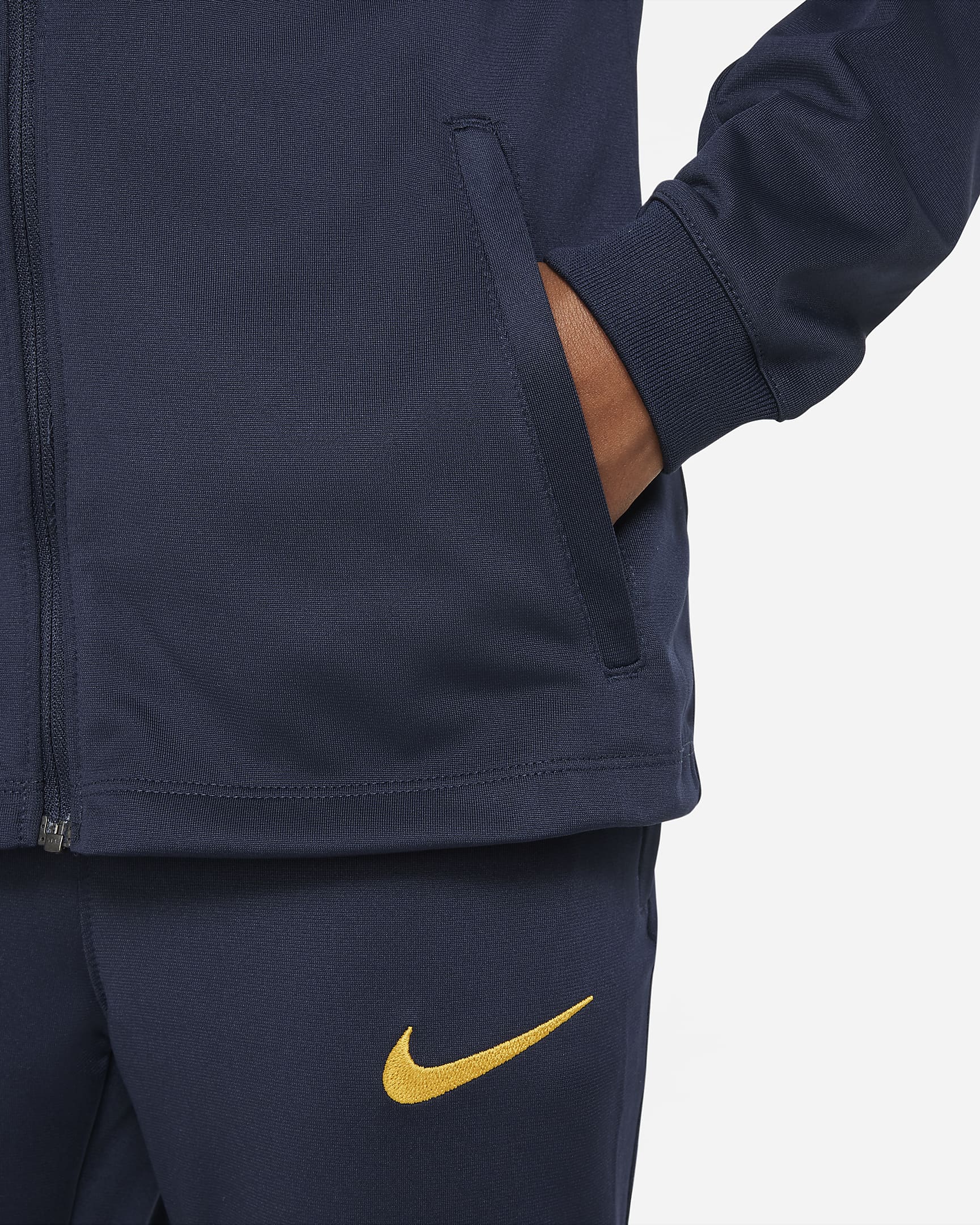 Portugal Strike Older Kids' Nike Dri-FIT Hooded Football Tracksuit. Nike SA