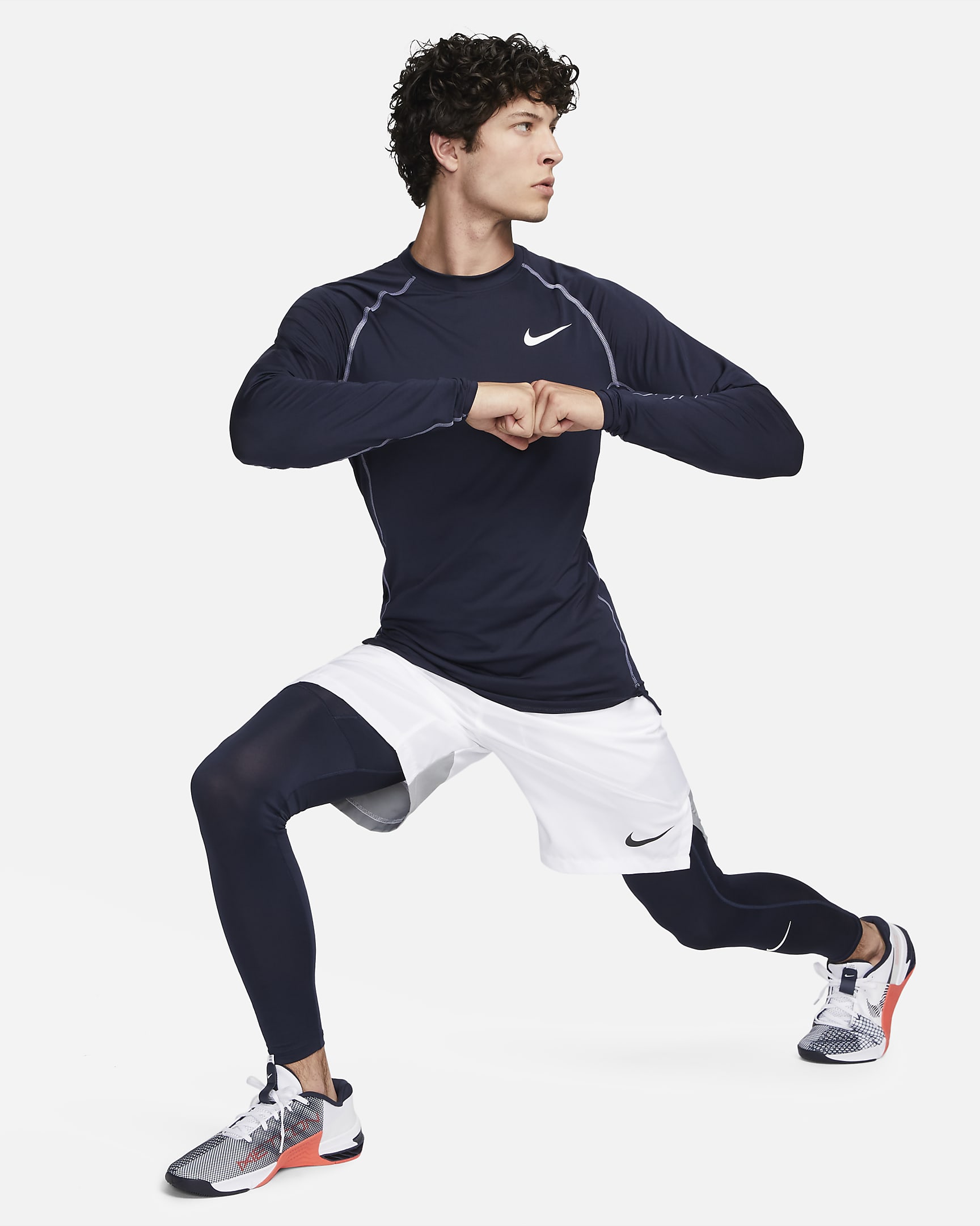 Nike Pro Dri-FIT-fitnesstights til mænd. Nike DK