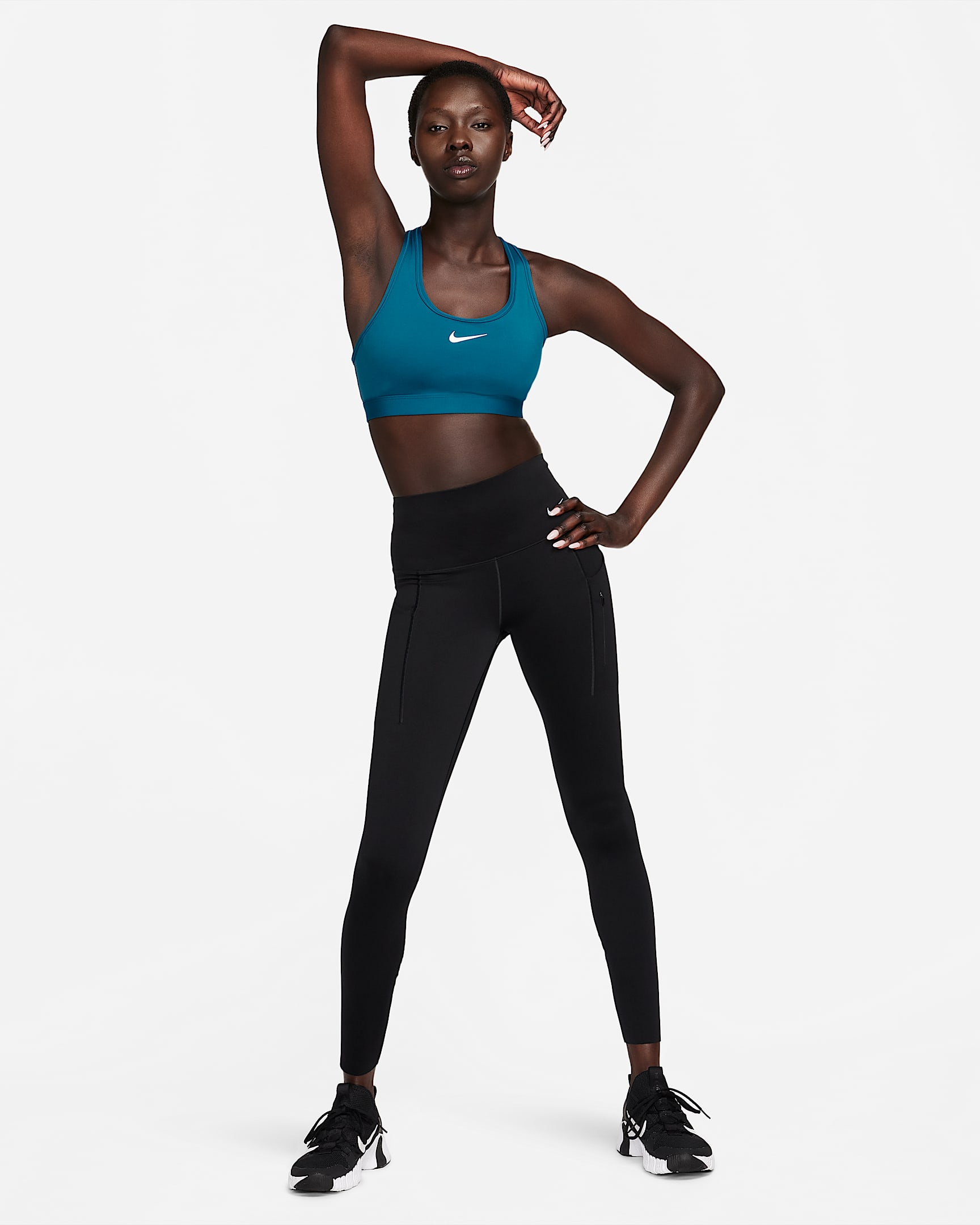 Nike Swoosh Medium-Support Women's Padded Sports Bra. Nike LU