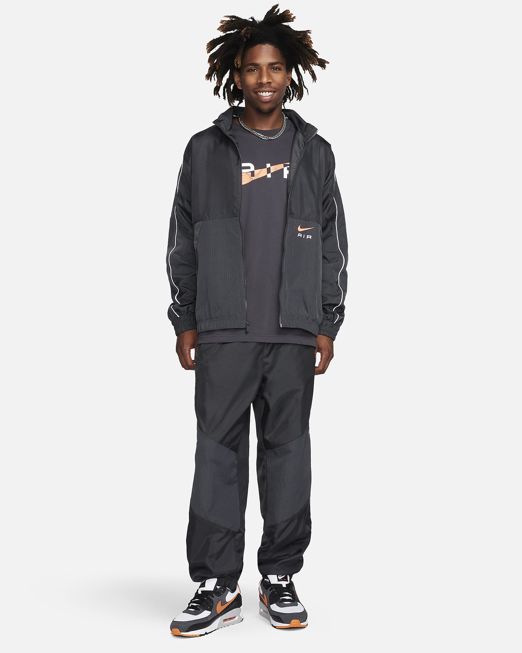 Nike Air x Marcus Rashford Men's Woven Tracksuit Jacket. Nike HU