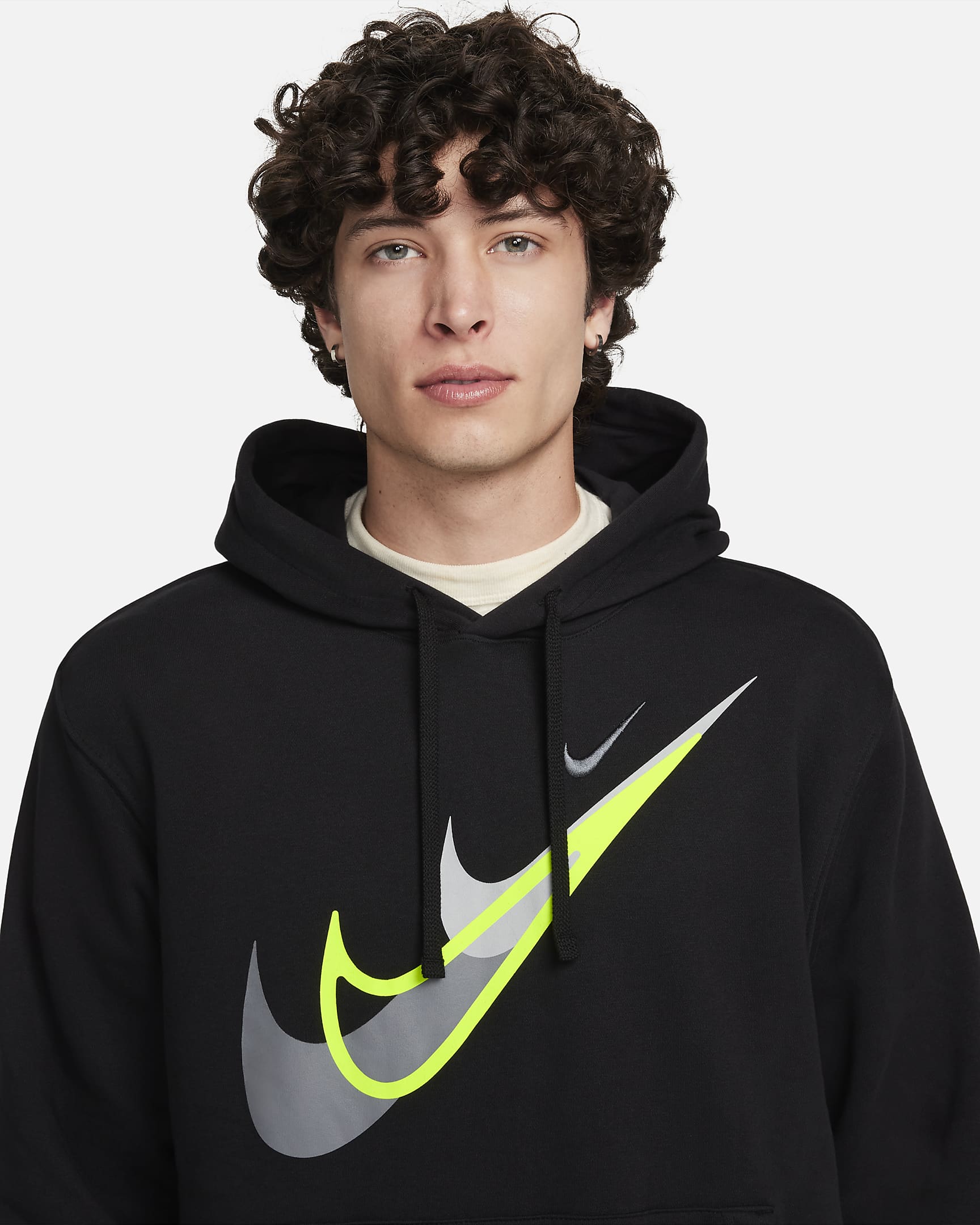Nike Sportswear Mens Fleece Pullover Hoodie Nike Au