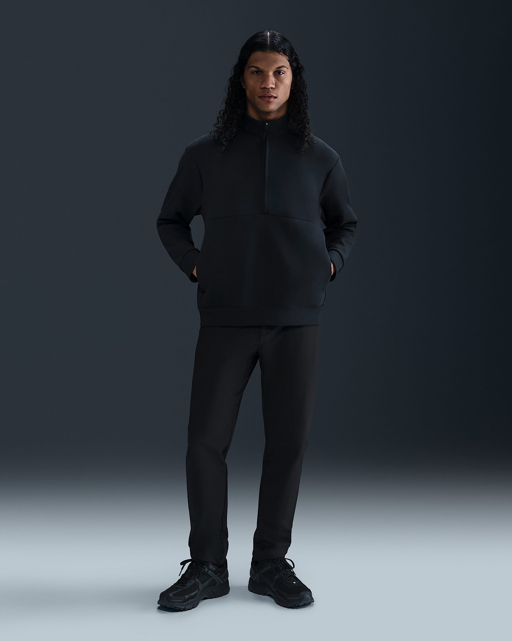 Nike 24.7 ImpossiblySoft Men's Dri-FIT 1/2-Zip Top. Nike.com