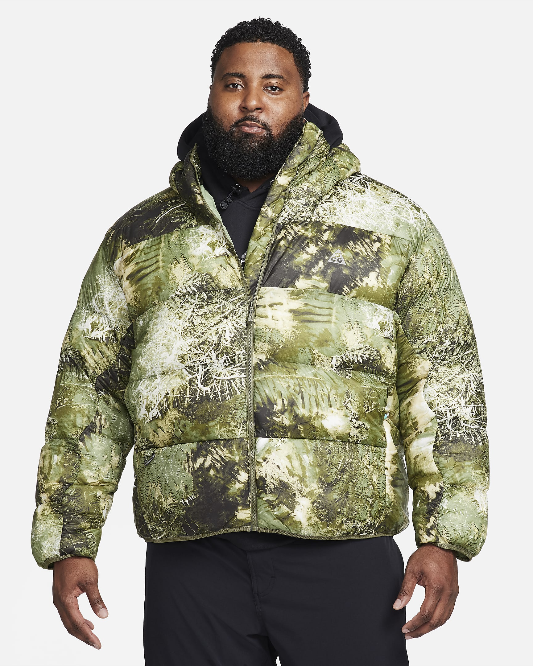 Nike ACG 'Lunar Lake' Puffer Therma-FIT ADV Loose Hooded Jacket. Nike SI