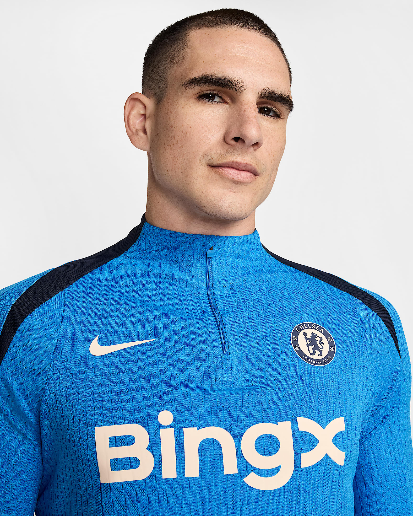 Chelsea F.C. Strike Elite Men's Nike Dri-FIT ADV Football Knit Drill Top. Nike UK