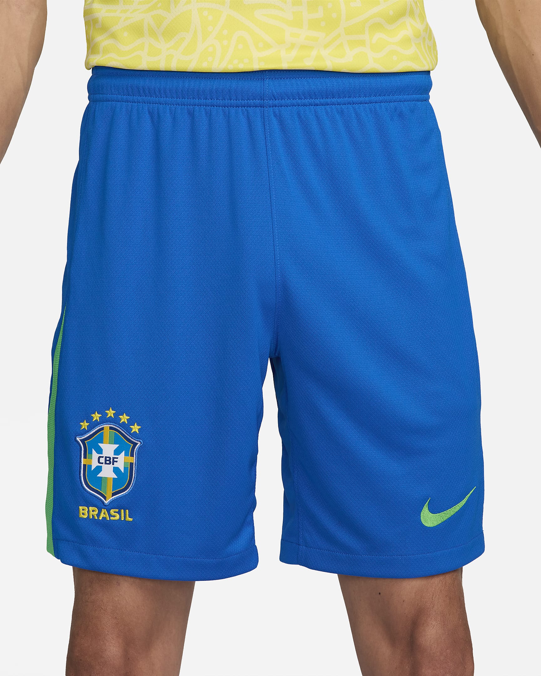 Brazil 2024 Stadium Home Men's Nike Dri-FIT Football Replica Shorts. Nike UK