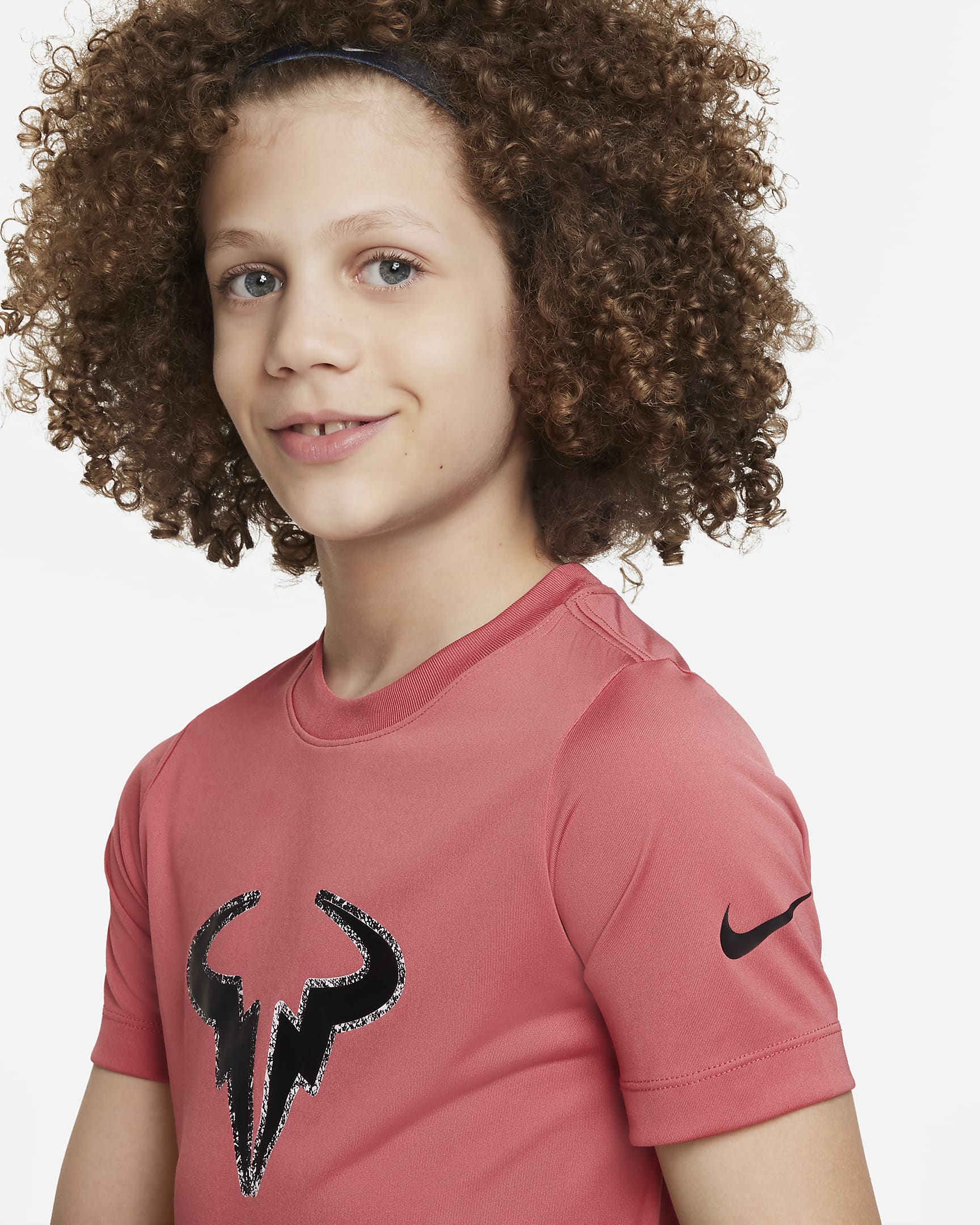 Rafa Older Kids' (Boys') Training T-Shirt. Nike SI