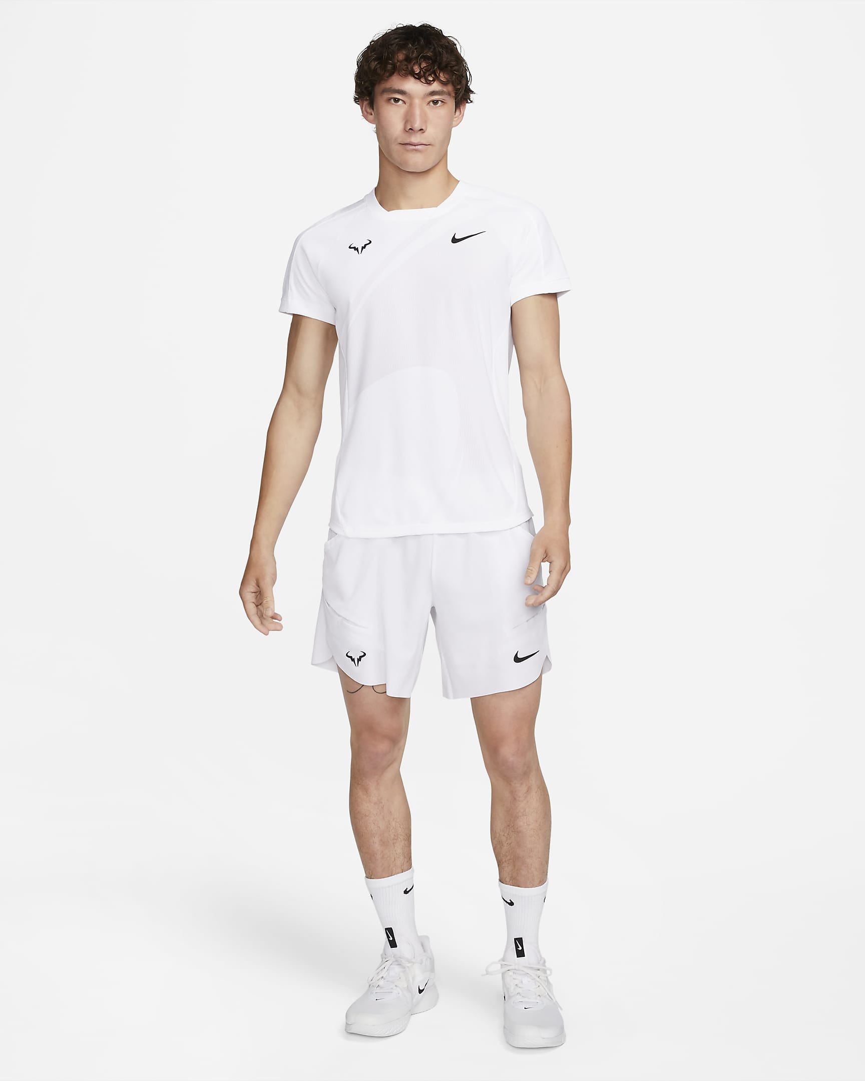 Rafa Men's Nike Dri-FIT ADV Short-Sleeve Tennis Top. Nike ID