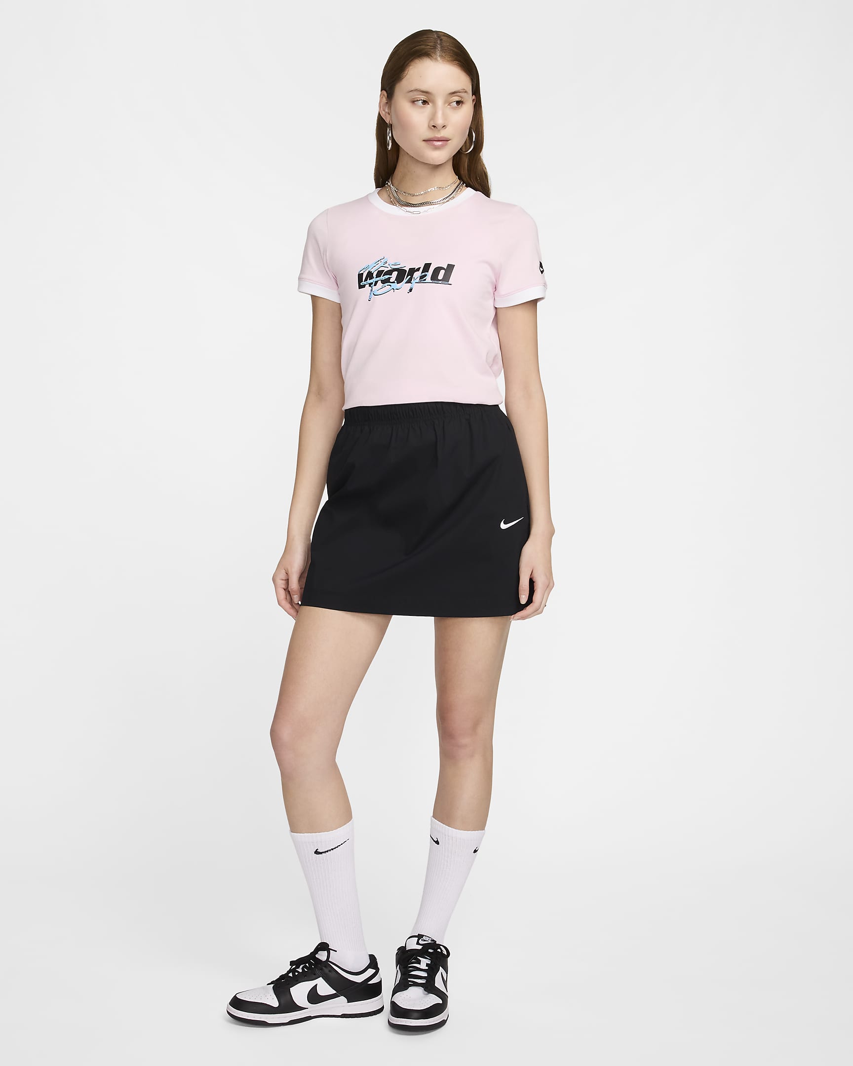 Nike Sportswear Women's Ringer T-Shirt. Nike ID