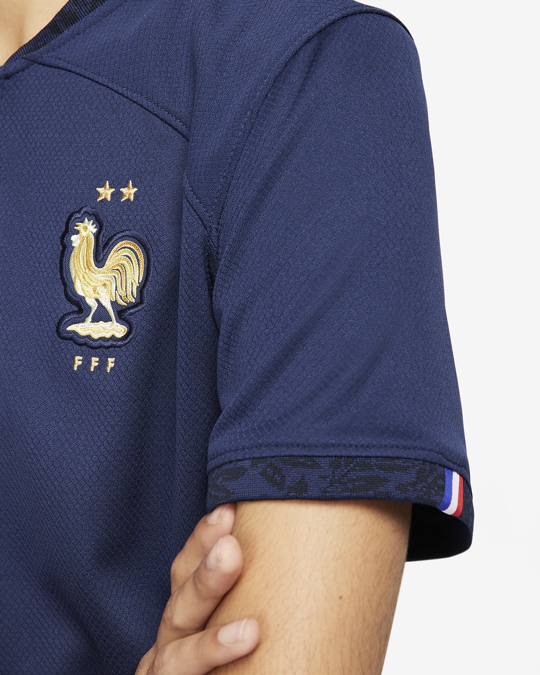 FFF 2022/23 Stadium Home Women's Nike Dri-FIT Football Shirt. Nike SI