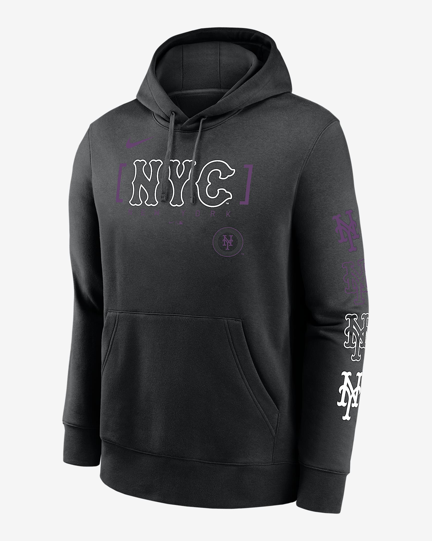 New York Mets City Connect Club Men’s Nike MLB Pullover Hoodie. Nike.com