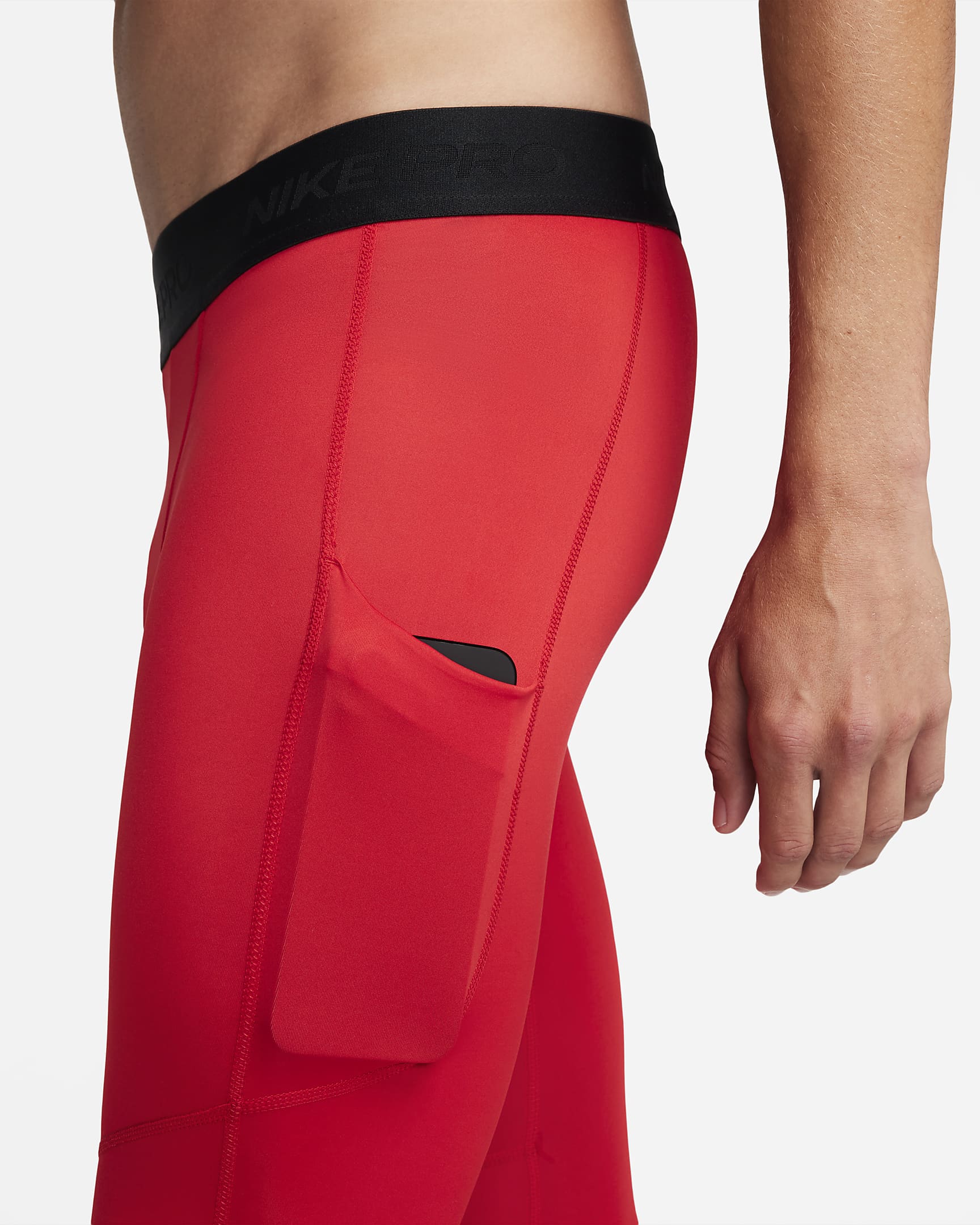 Nike Pro Men's Dri-FIT 3/4-Length Fitness Tights. Nike.com