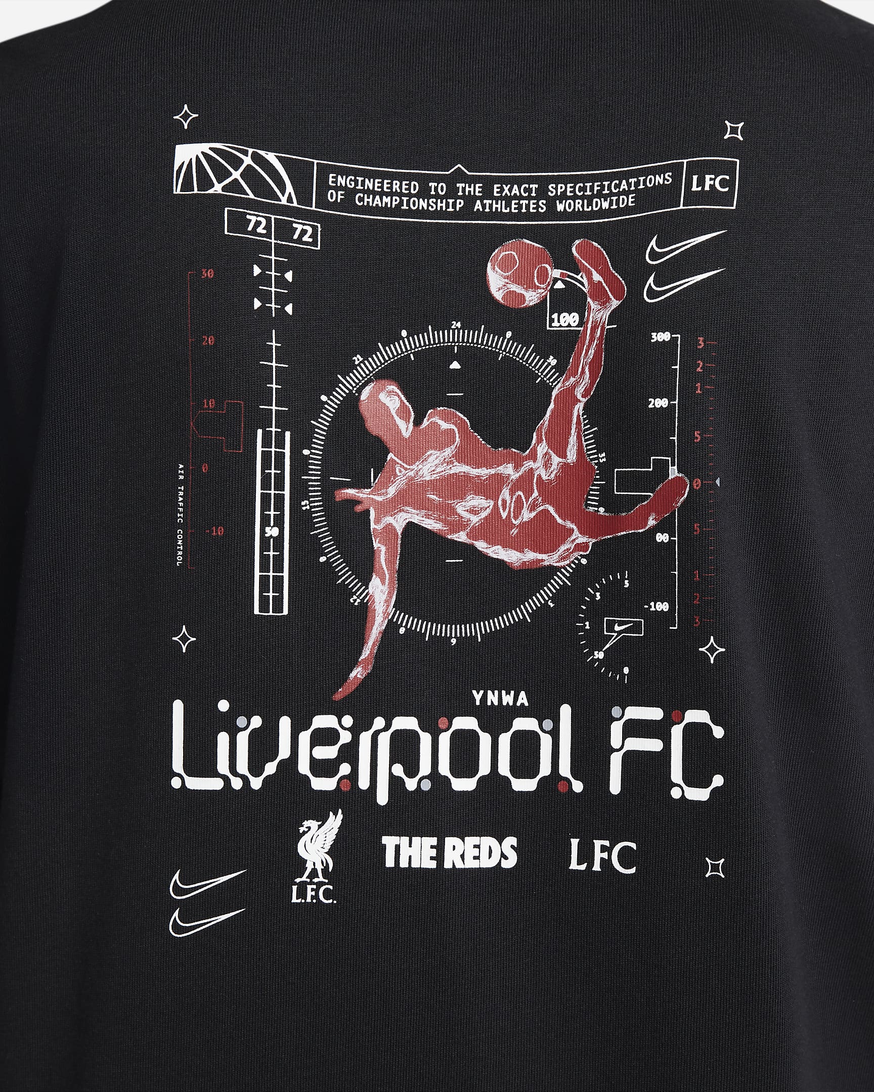 T-shirt Nike Football Liverpool Air Traffic pour homme. Nike FR