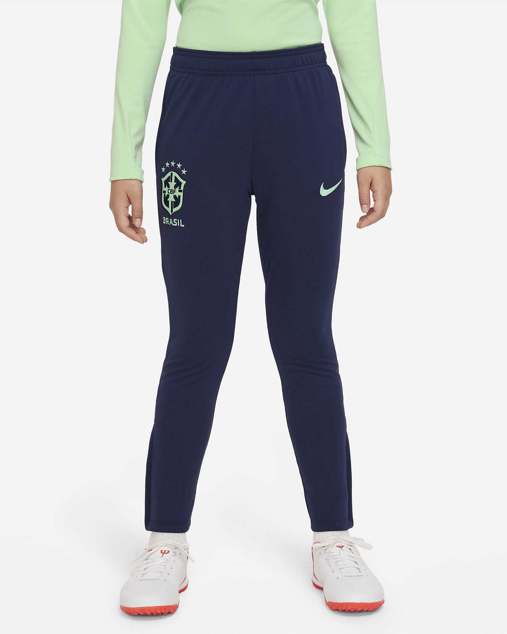 Brazil Academy Pro Older Kids' Nike Dri-FIT Football Pants. Nike CZ