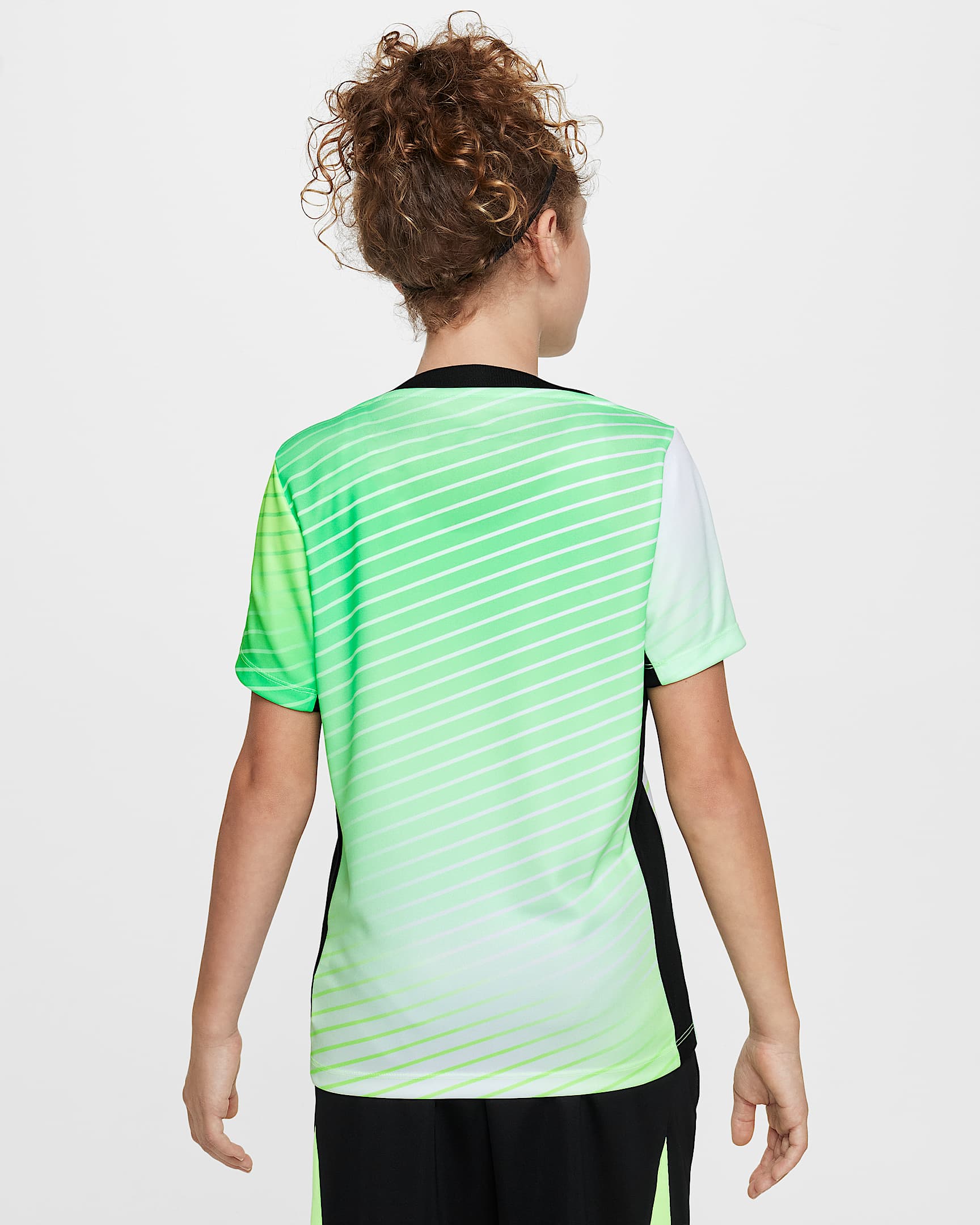 Przedmeczowa koszulka piłkarska z krótkim rękawem dla dużych dzieci Nike Dri-FIT Australia ...