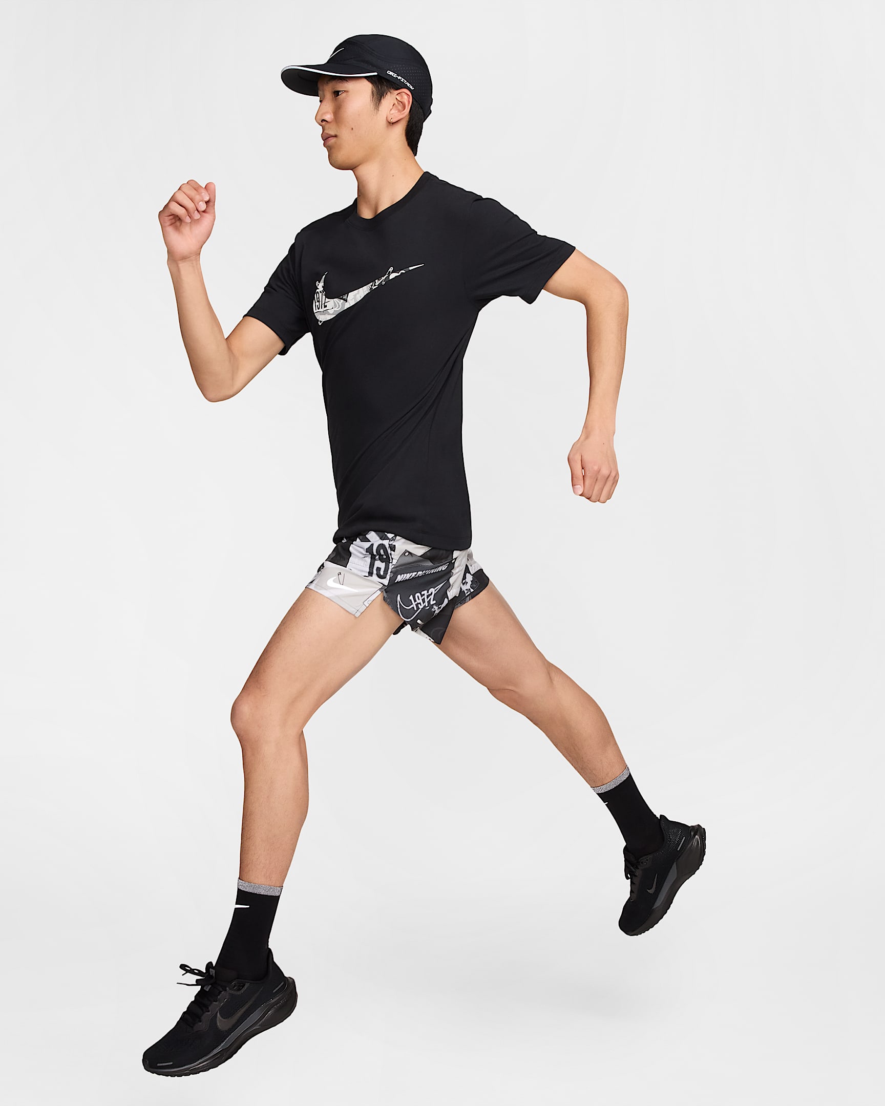 Nike Men's Dri-FIT Running T-Shirt. Nike ID