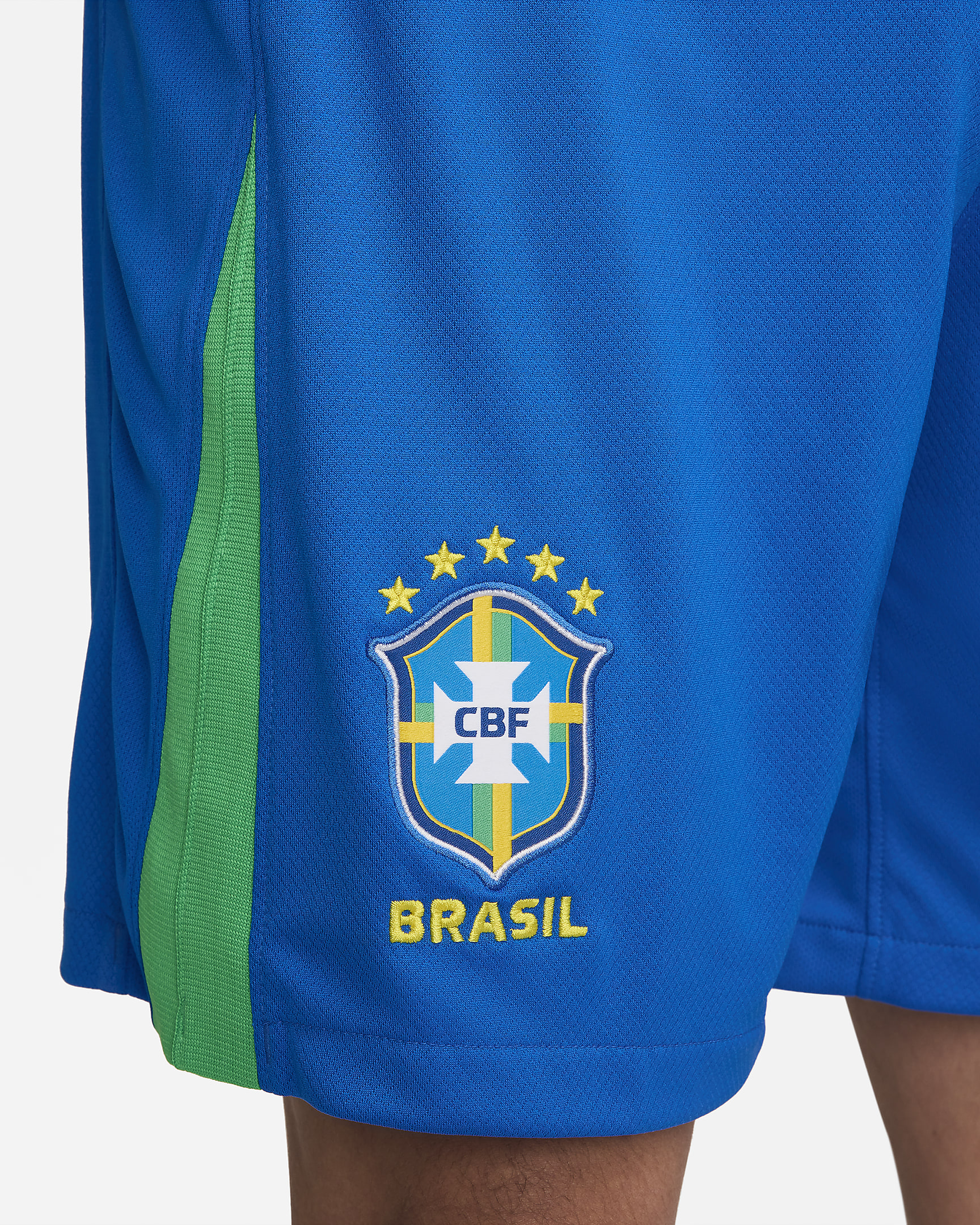 Brazil 2024 Stadium Home Men's Nike Dri-FIT Football Replica Shorts ...