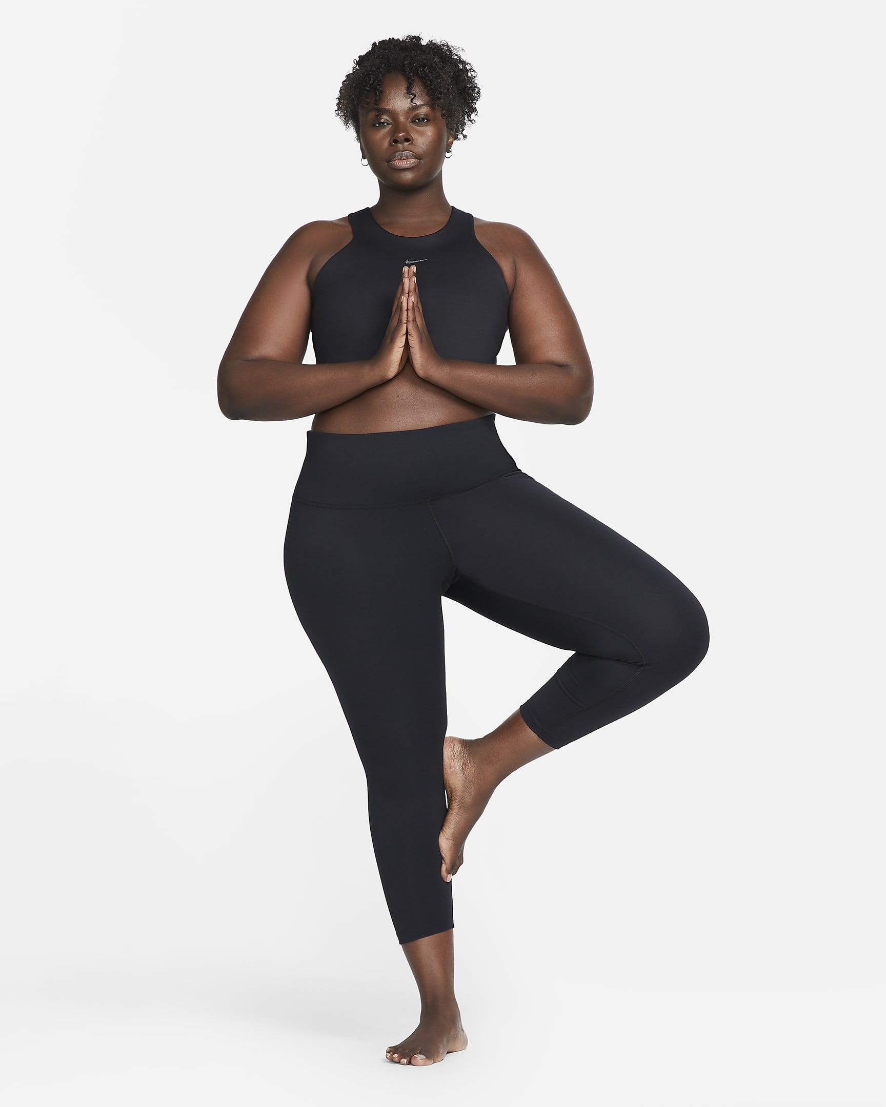 Nike Yoga Alate Curve Women's Medium-Support Lightly Lined Sports Bra ...