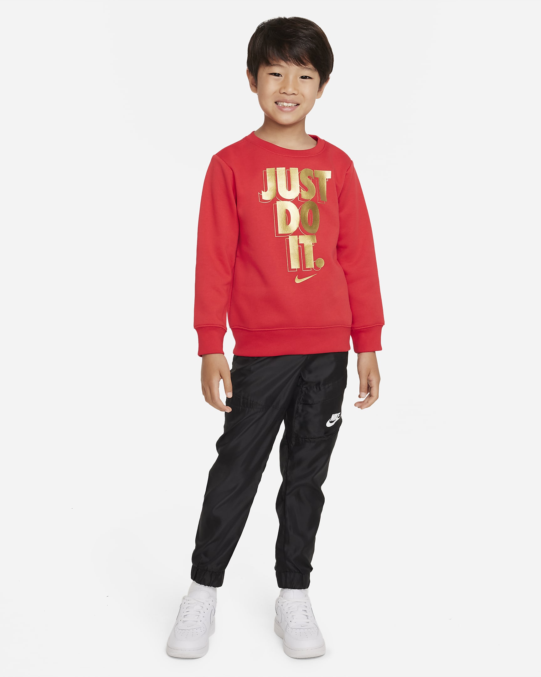 Nike Just Do It Gifting Crewneck Little Kids' Crewneck. Nike.com