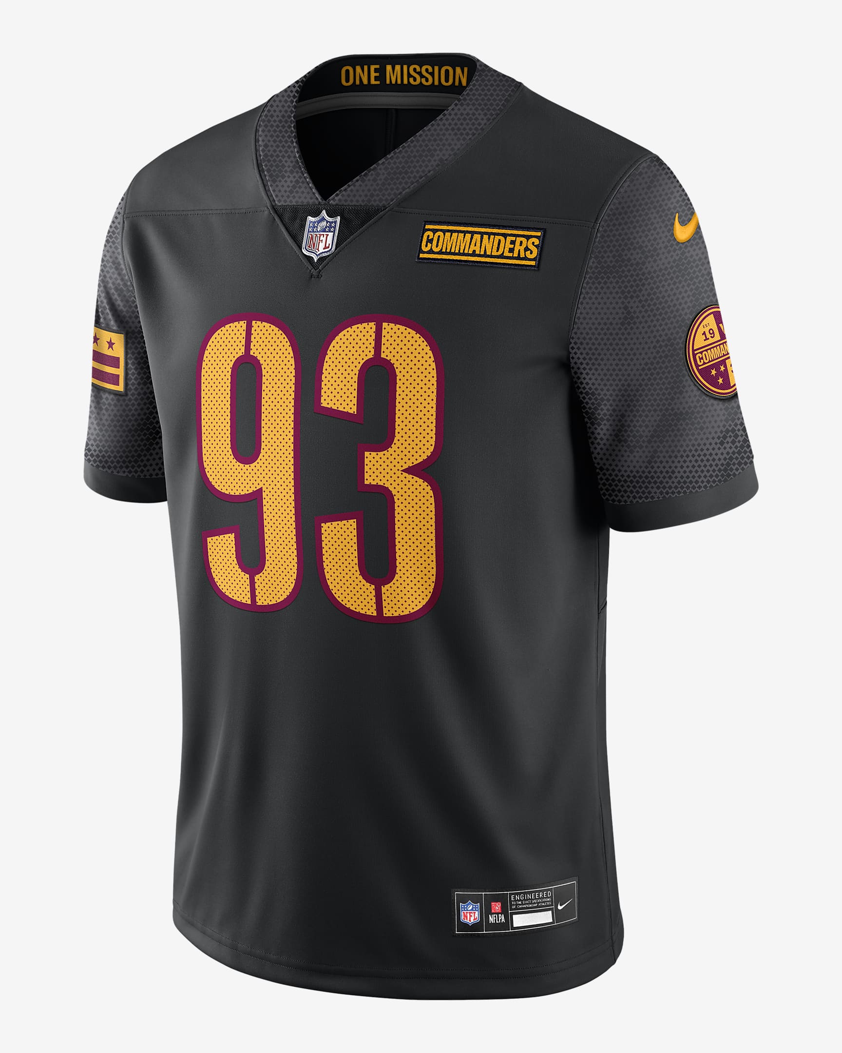 Jersey Nike de la NFL Limited para hombre Jonathan Allen Washington ...