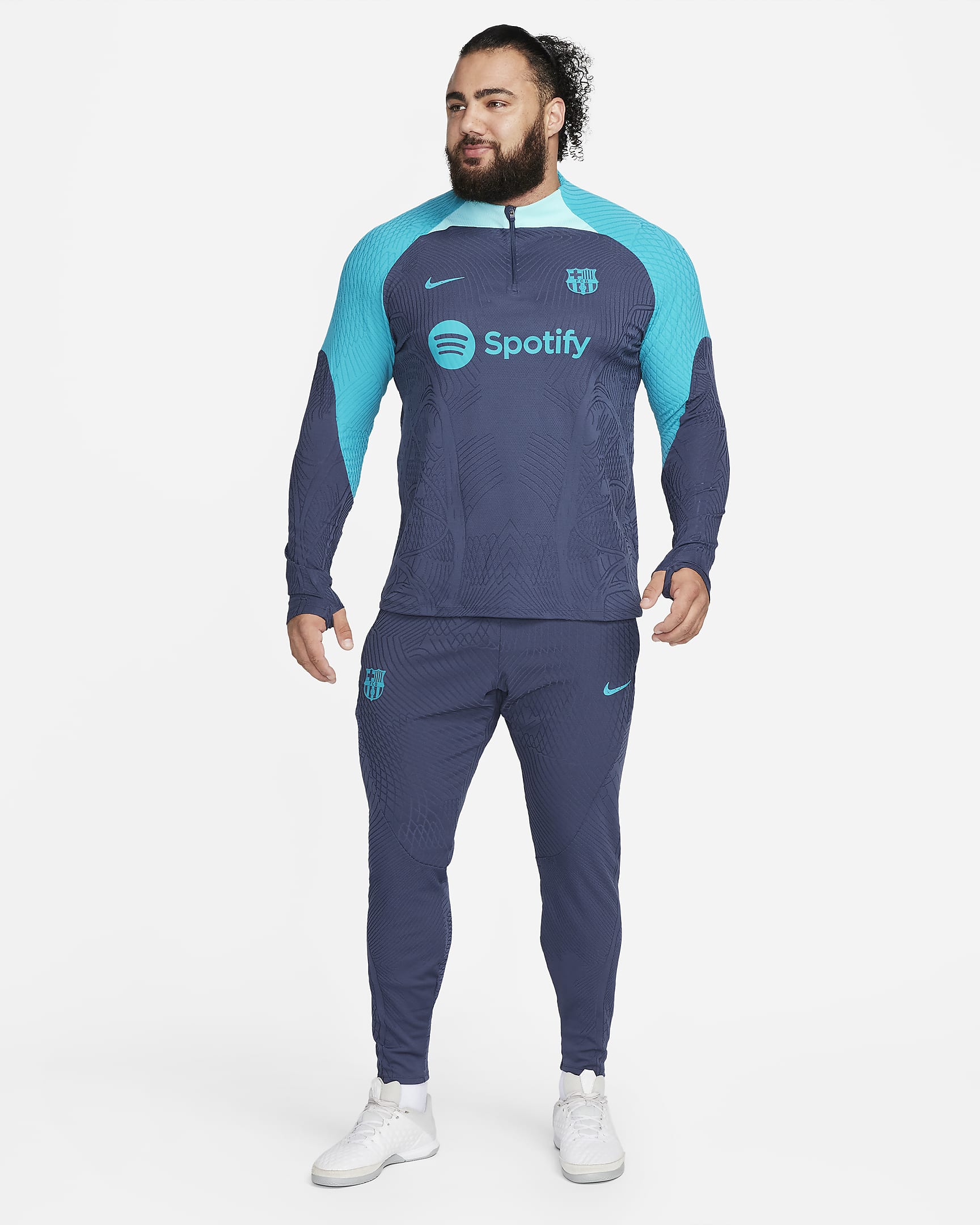 F.C. Barcelona Strike Elite Third Men's Nike Dri-FIT ADV Football Drill Top. Nike BG