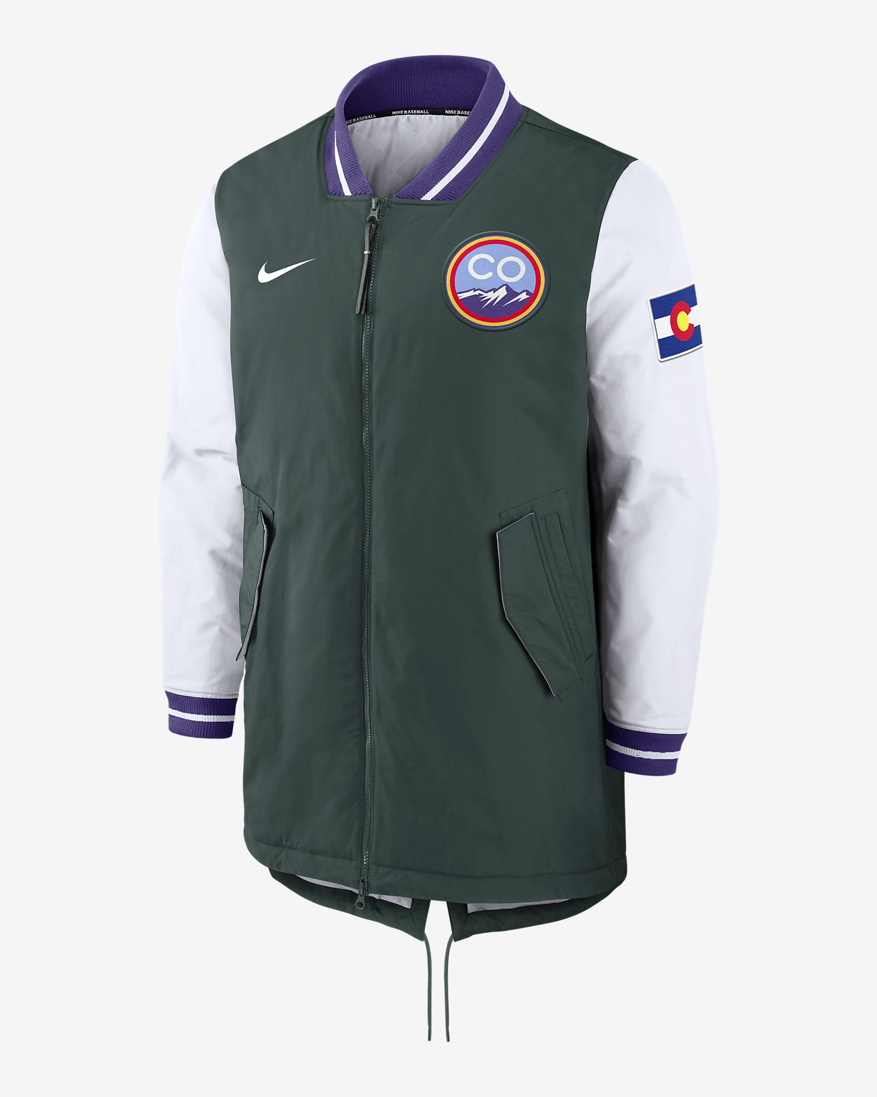 Nike City Connect Dugout (MLB Colorado Rockies) Men's Full-Zip Jacket ...