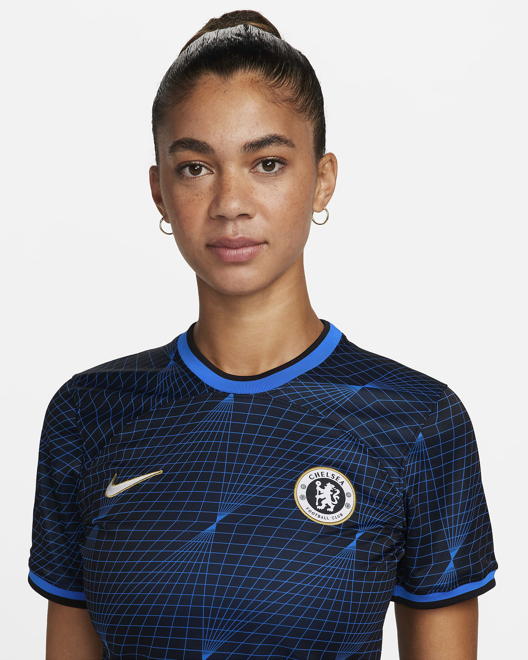 Chelsea F.C. 2023/24 Stadium Away Women's Nike Dri-FIT Football Shirt. Nike PT
