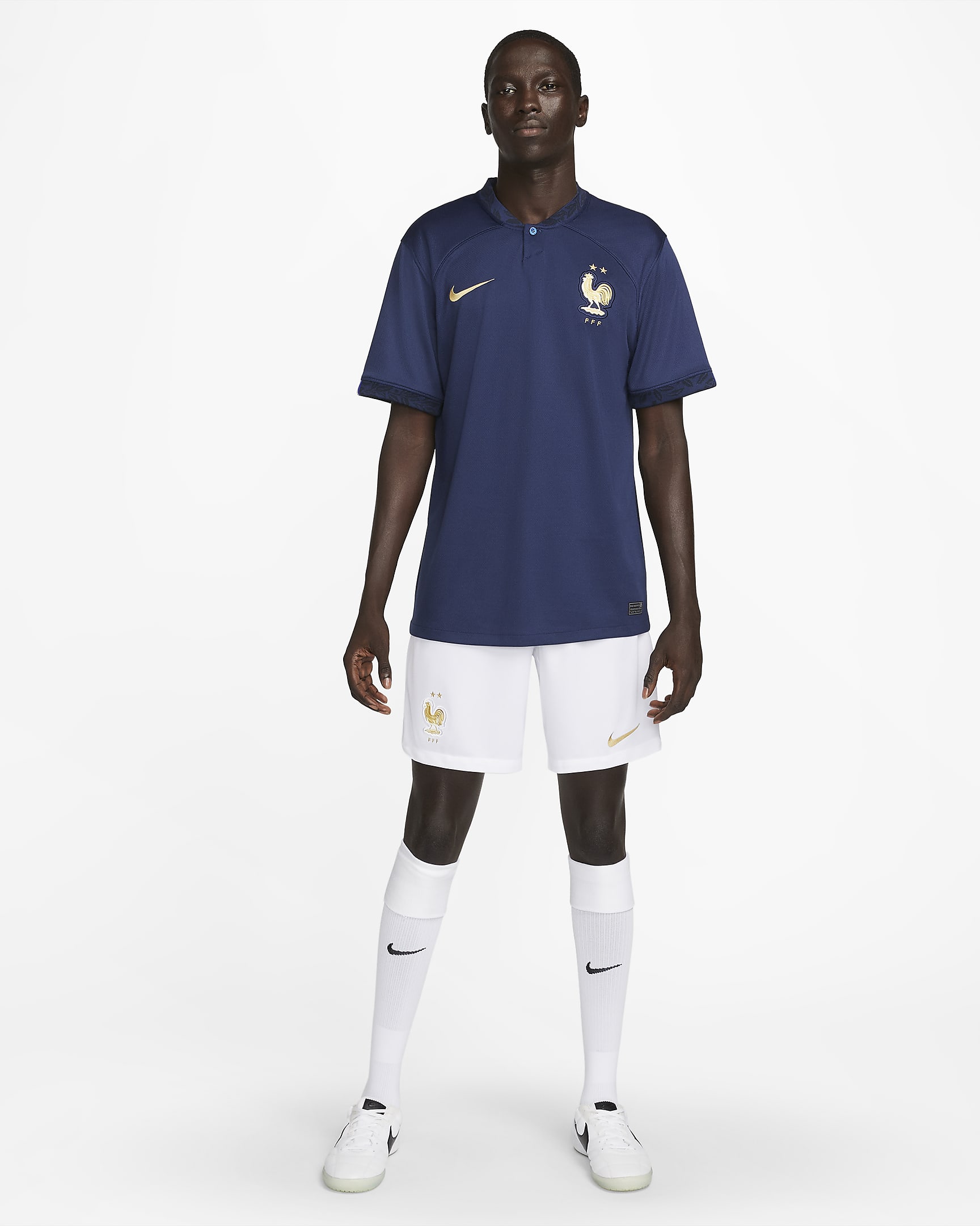 FFF 2022/23 Stadium Home Men's Nike Dri-FIT Football Shorts. Nike UK