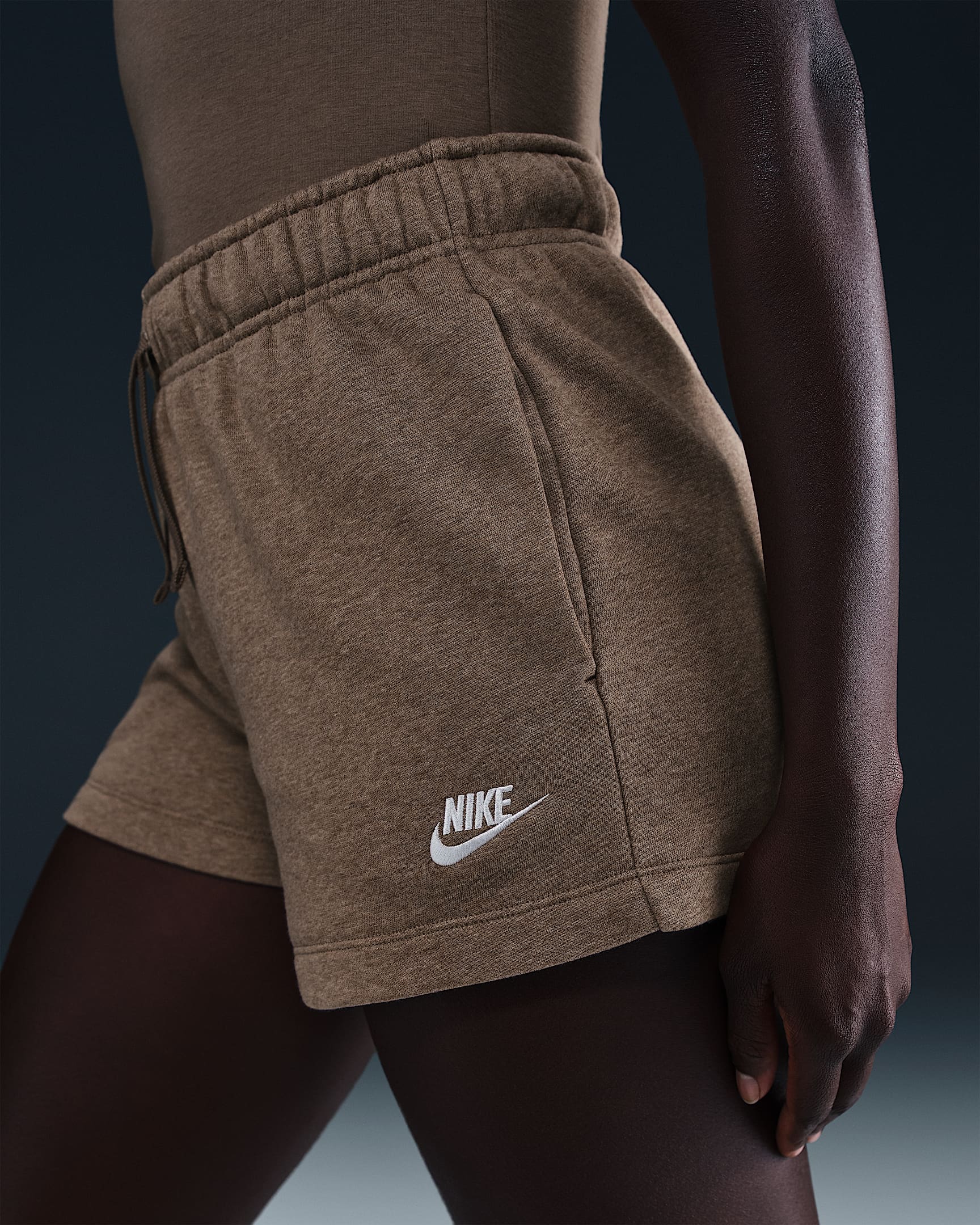 Nike Sportswear Club Fleece Women's Mid-Rise Shorts. Nike ID