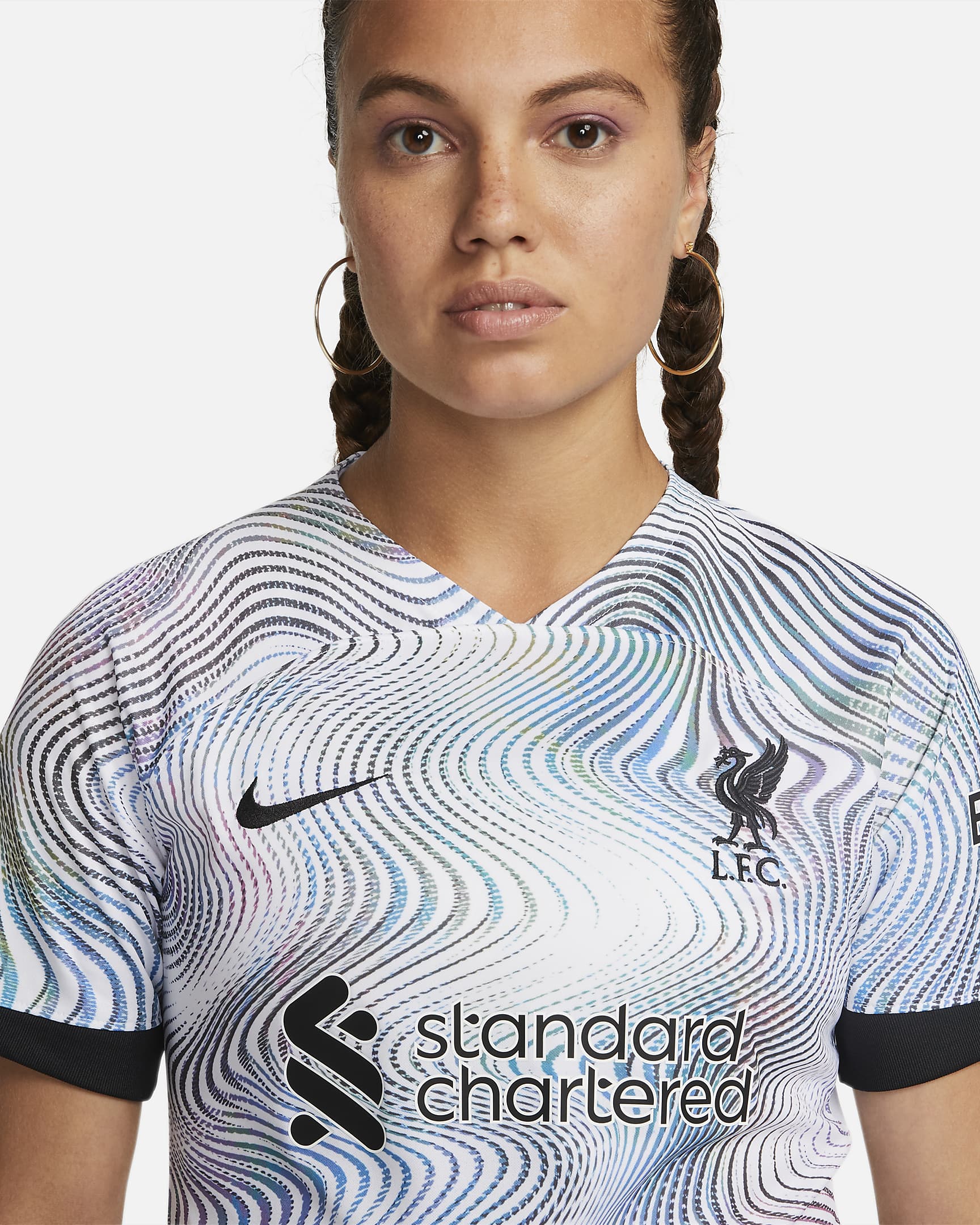 Maillot de football Nike Dri-FIT Liverpool FC 2022/23 Stadium Extérieur pour Femme. Nike FR