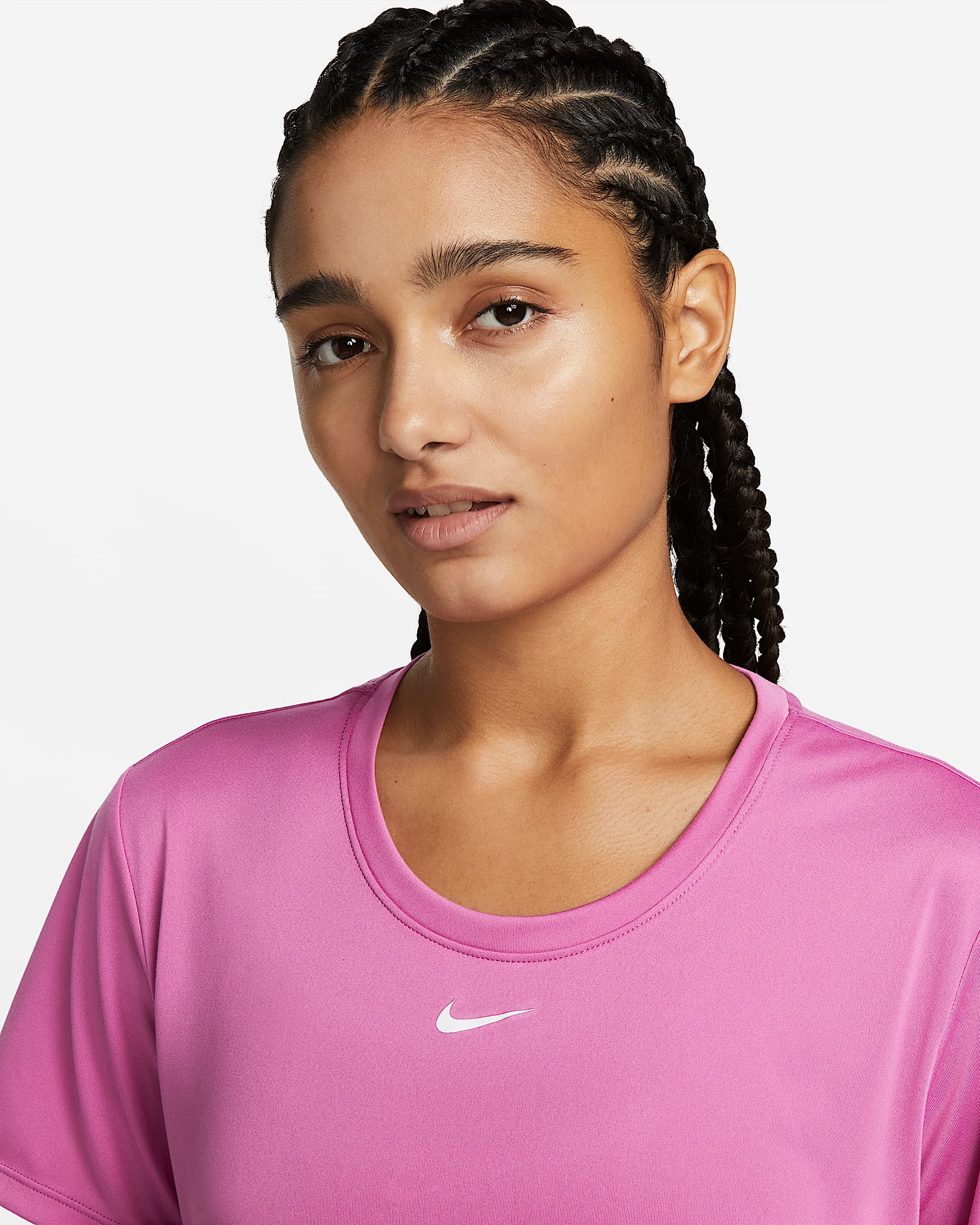 Nike Dri-FIT One Kurzarm-Oberteil mit Standardpassform für Damen. Nike DE