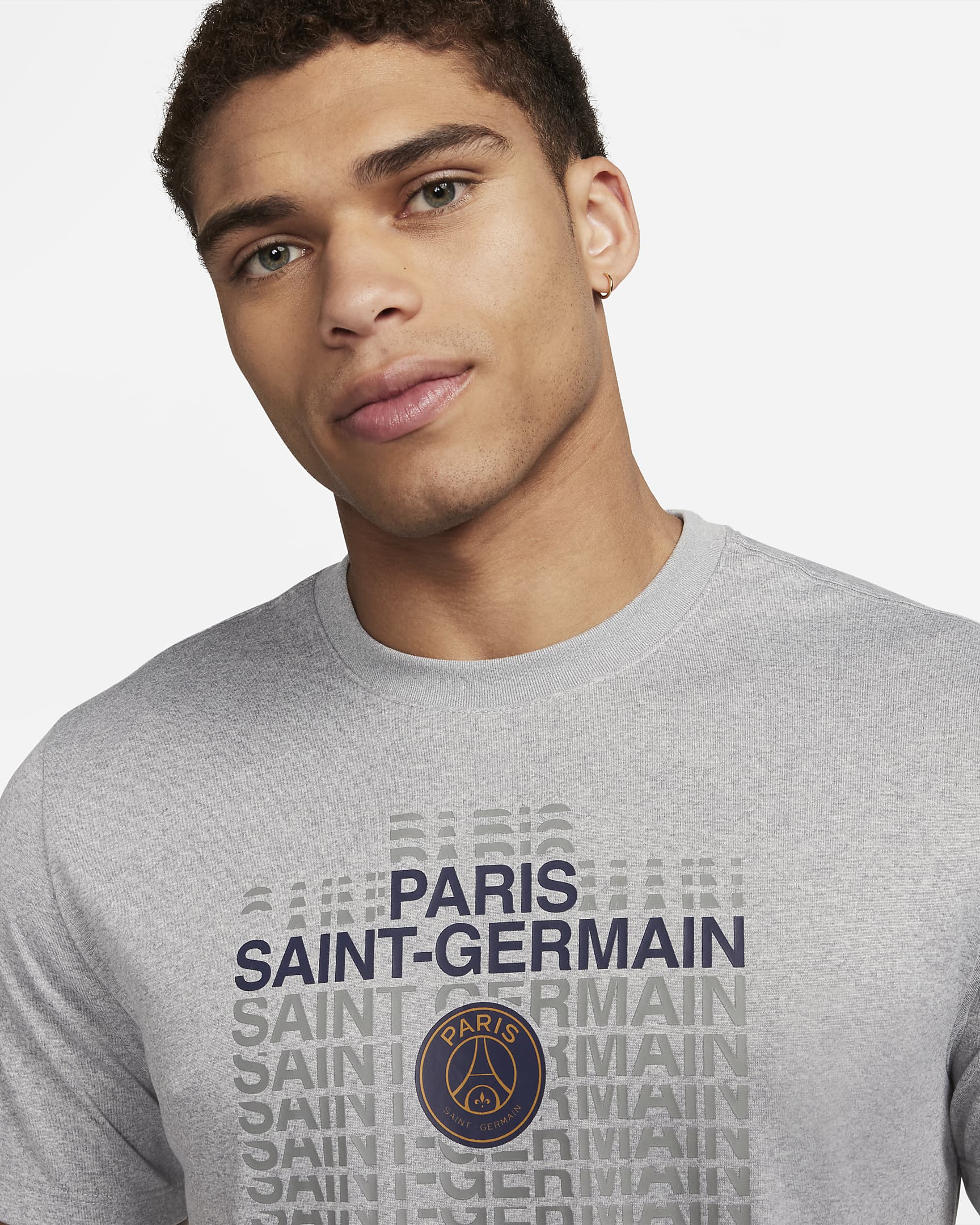 Playera de fútbol Nike del Paris Saint-Germain para hombre. Nike.com