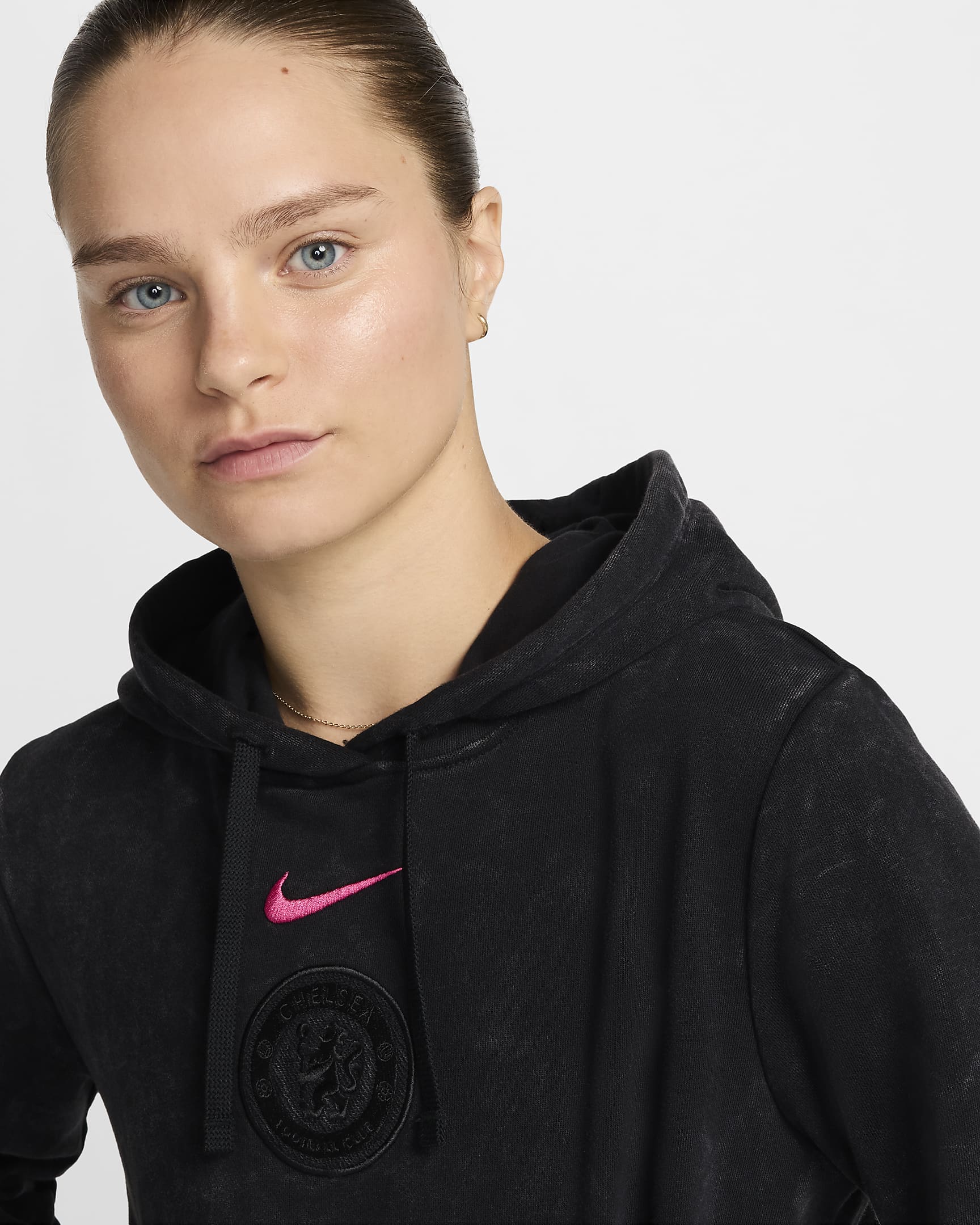 3e sweat à capuche Nike Football Chelsea FC Club Fleece pour femme. Nike CA 3e sweat à capuche Nike Football Chelsea FC Club Fleece pour femme. Nike CA