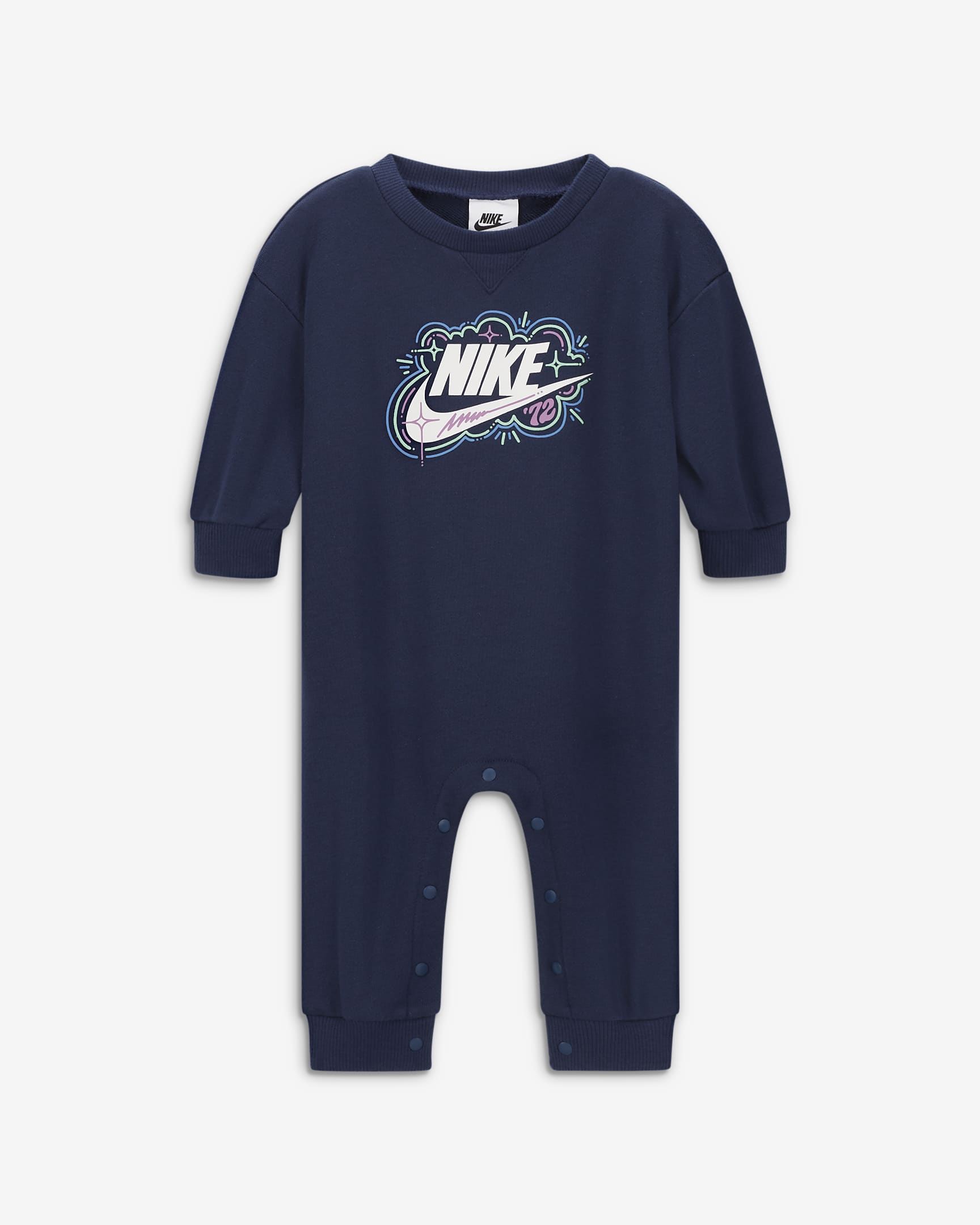 Nike Sportswear 'Art of Play' Icon Romper Baby Romper. Nike UK