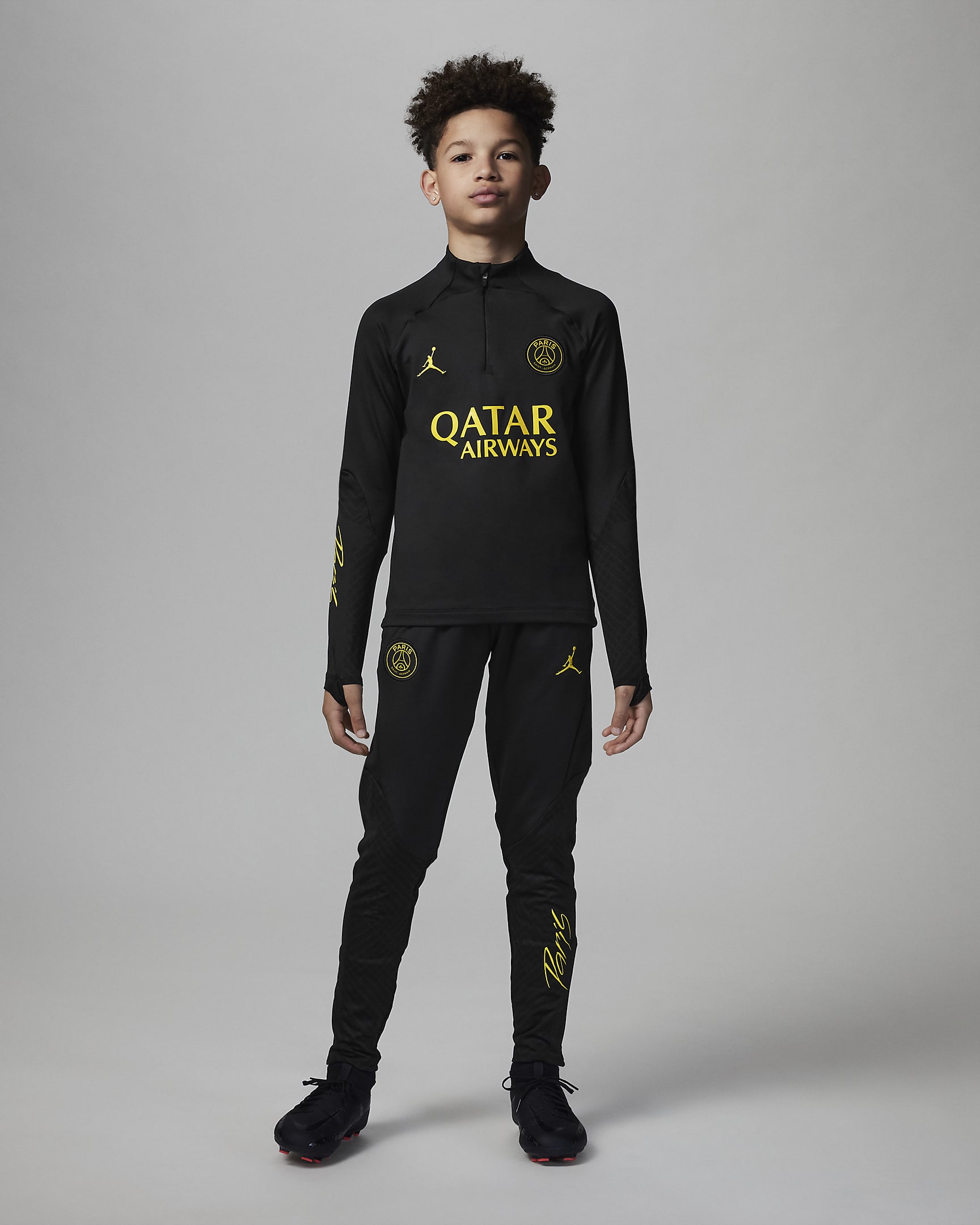 Paris Saint-Germain Strike Jordan Dri-FIT Fußball-Drill-Oberteil für ...