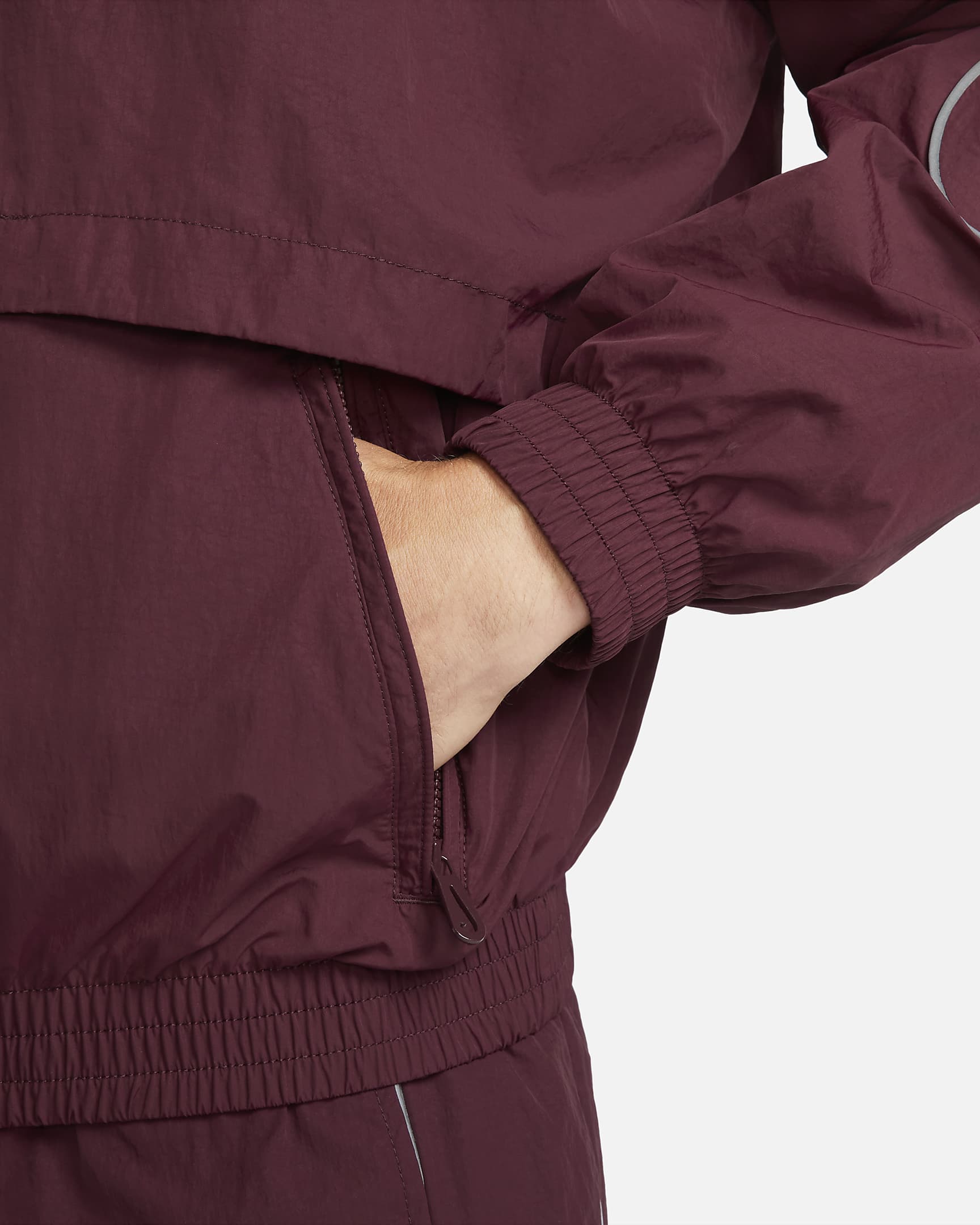 Veste De Survêtement Tissée Nike Sportswear Solo Swoosh Pour Homme Nike Lu