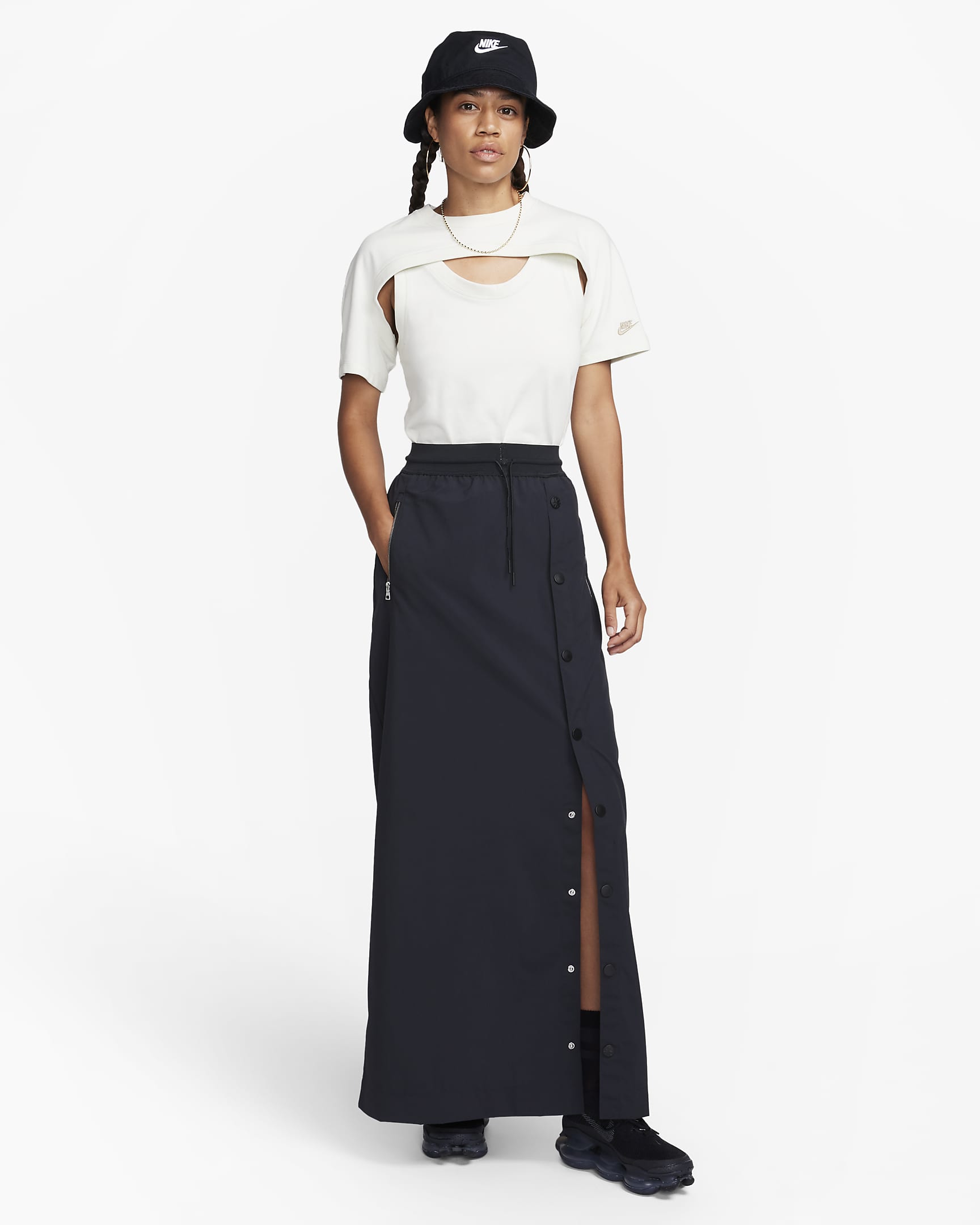 Nike Sportswear Tech Pack Repel Women's High-Waisted Maxi Skirt. Nike UK